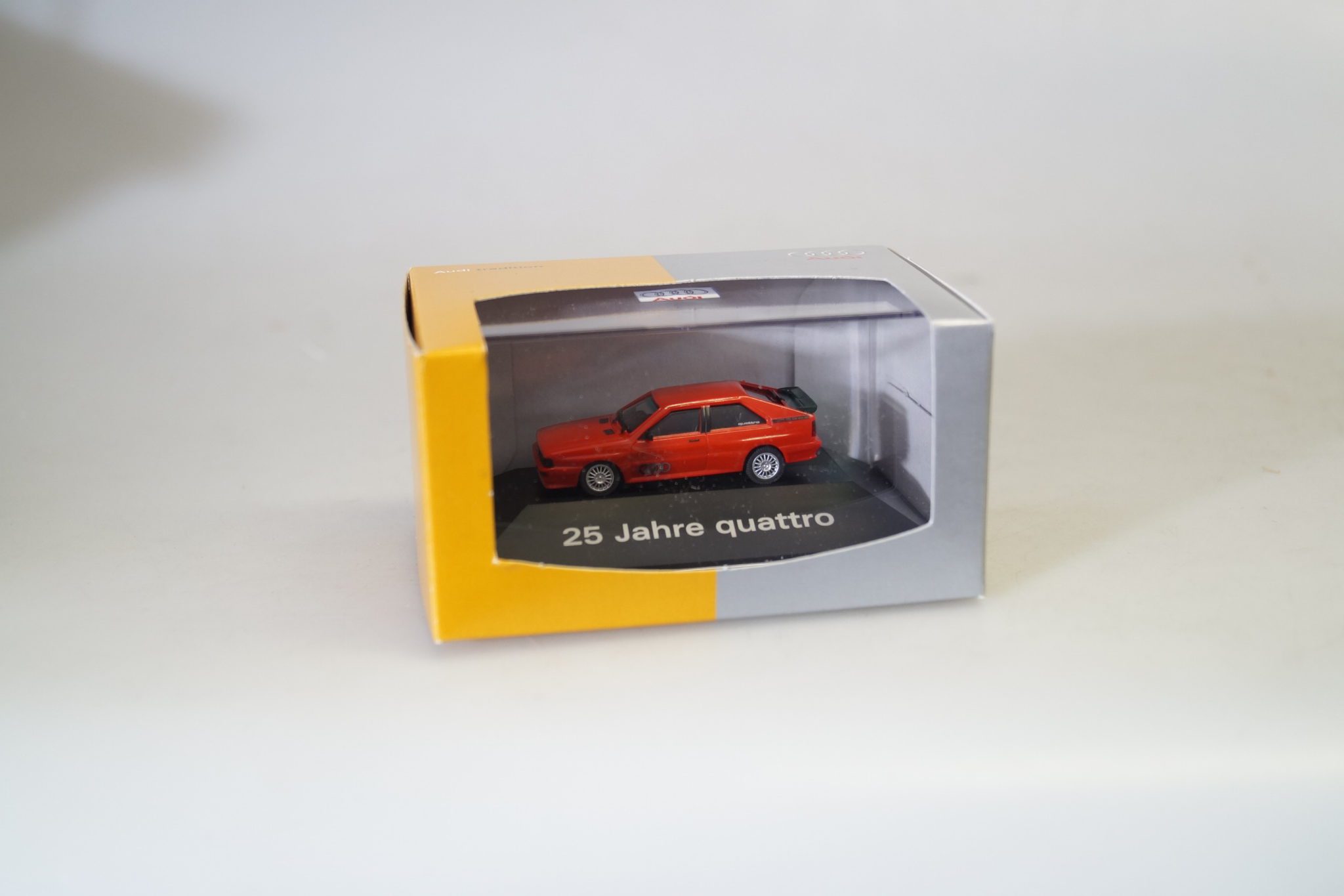 1:87 Herpa PC Audi quattro 25 Jahre, neuw./ovp - gearontologist