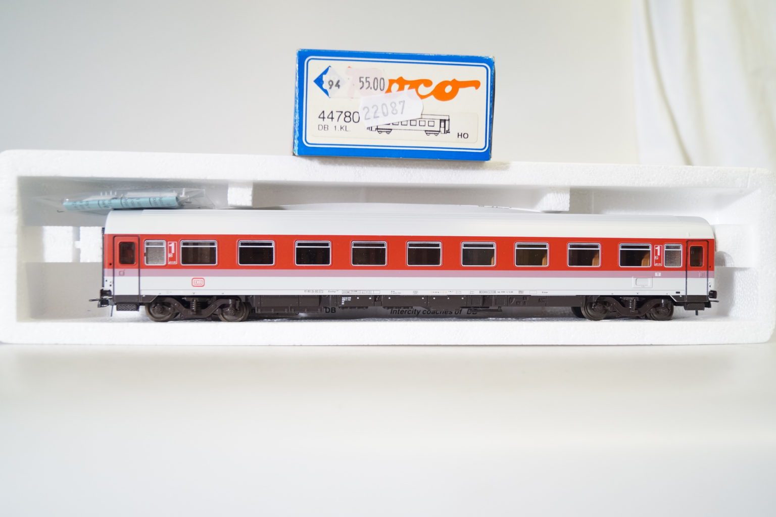ROCO H0 44780 IC-Abteilwagen 1.Kl. DB, TOP/ovp - gearontologist