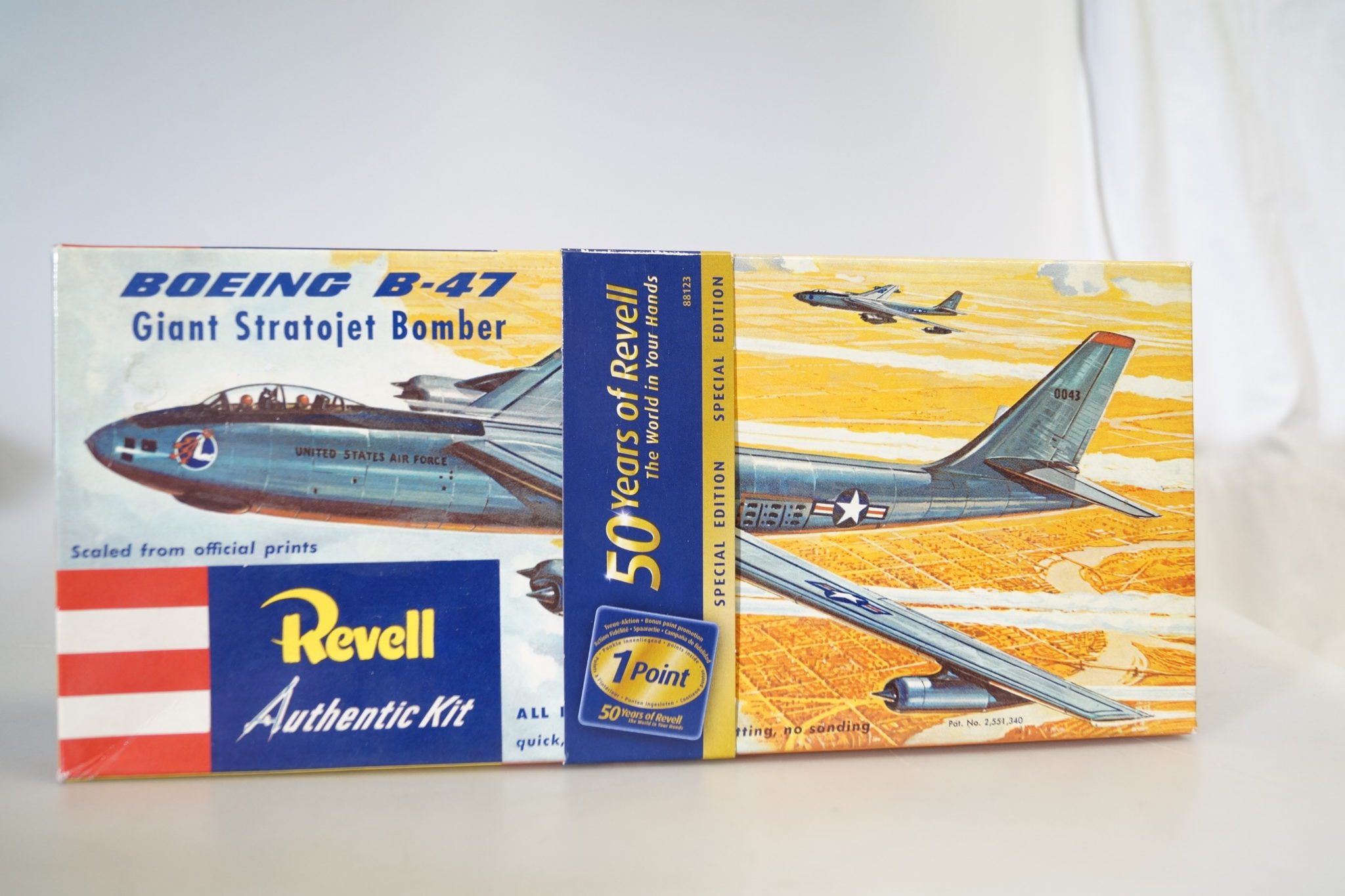 1:113 Revell H206:98 Boeing B-47 Bomber, neuw./ovp – gearontologist
