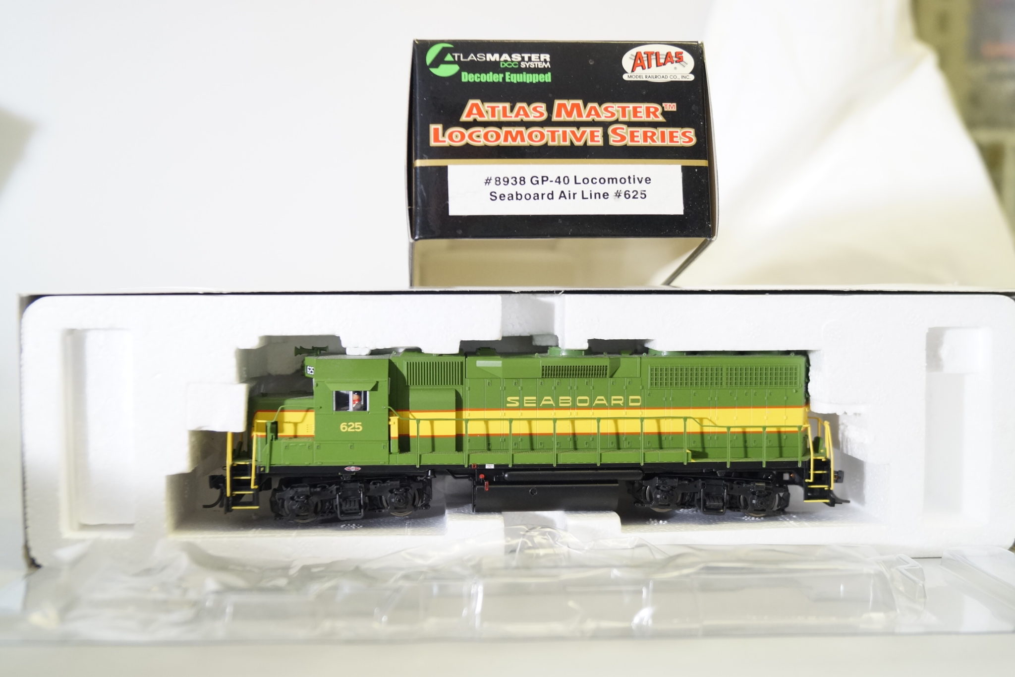 h0: Atlas Master 8938 US-Diesellok GP-40 Seaboard Air Line #625, neuw ...