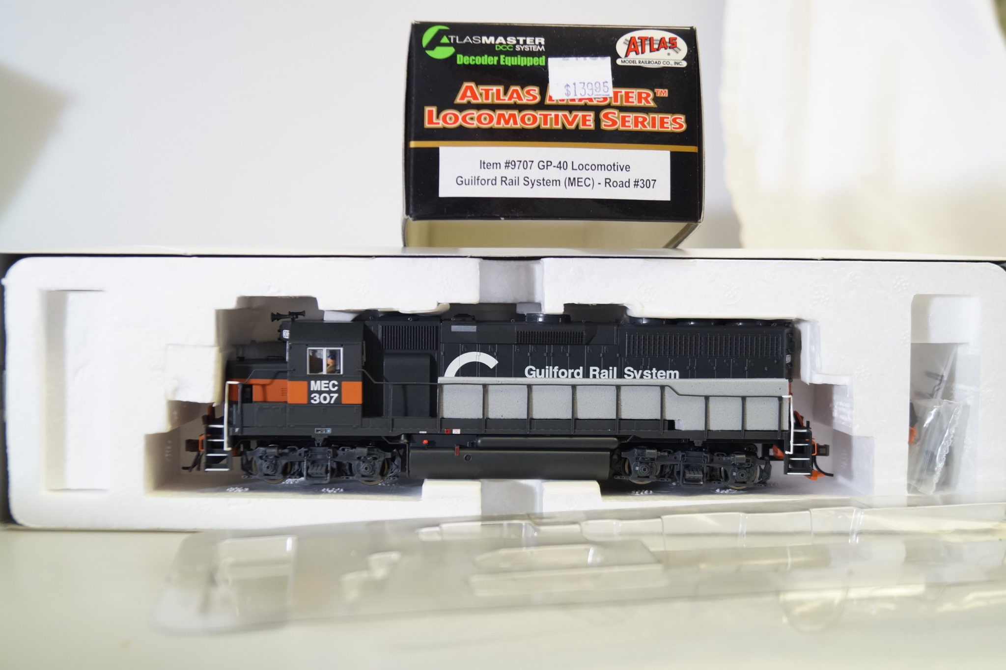 h0: Atlas Master 9707 US-Diesellok GP-40 Guilford #307, neuw./ovp/DCC ...