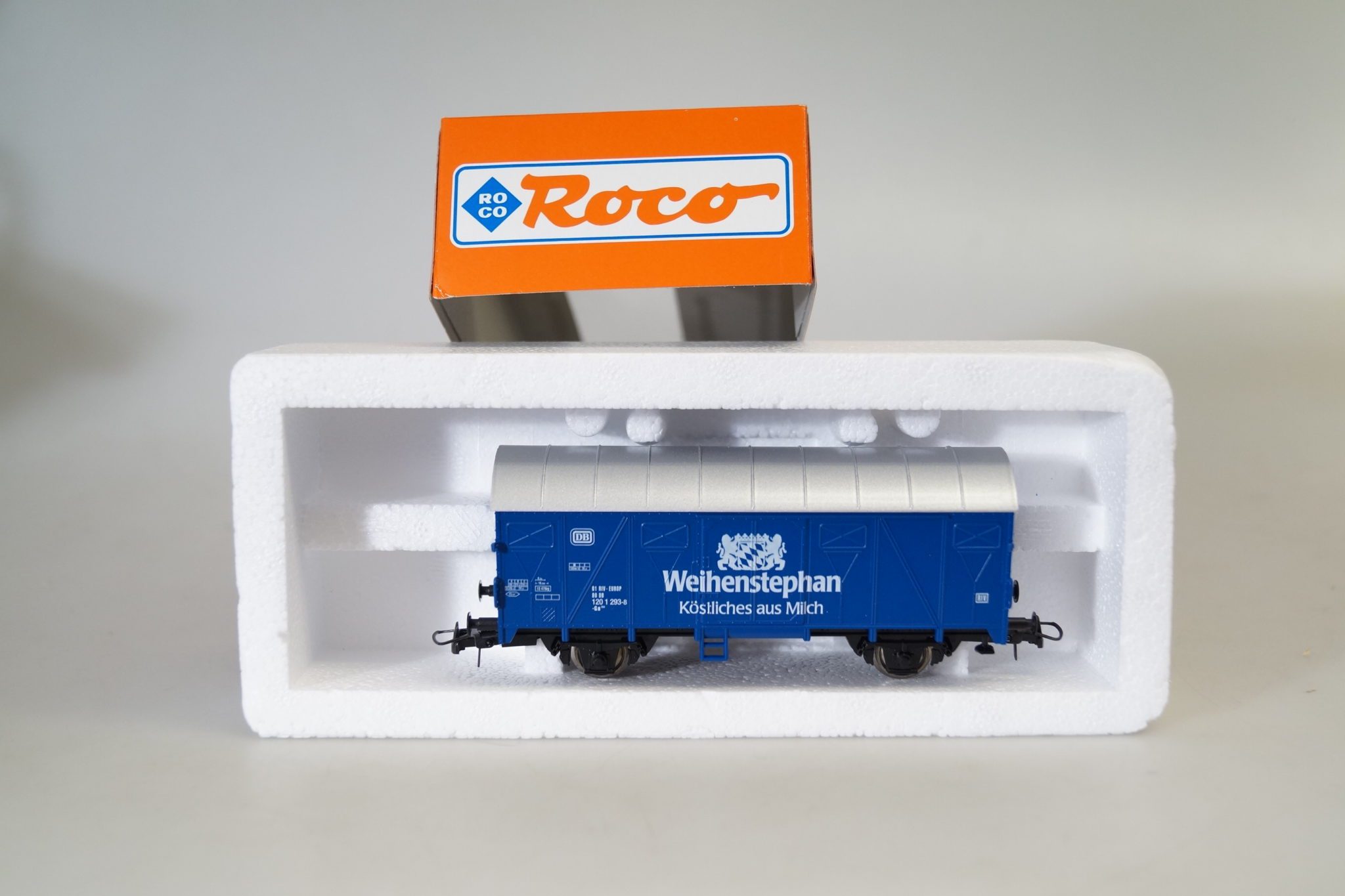 h0 Roco Somo Güterwagen Weihenstephan, neuw./ovp - gearontologist