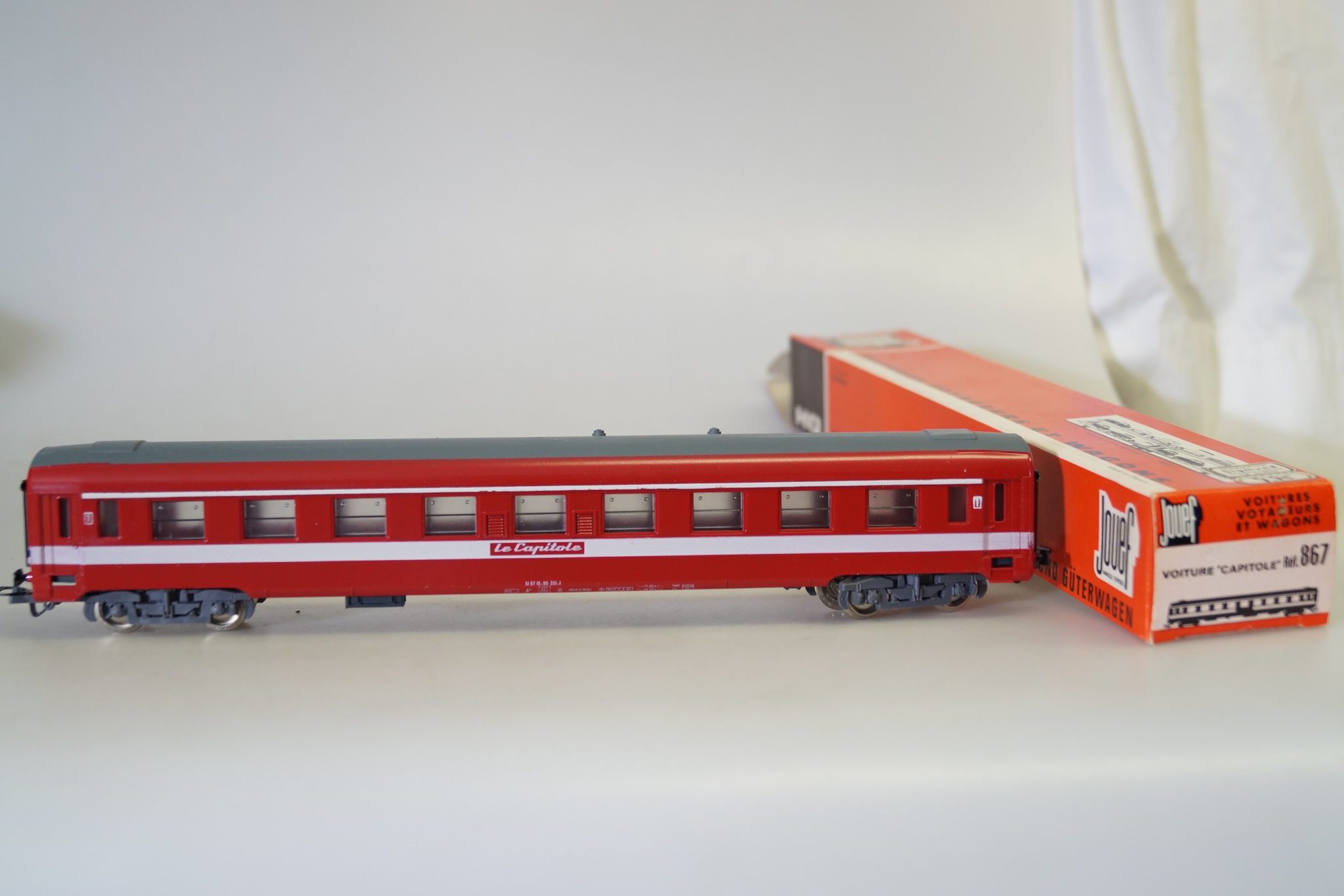1:87 Jouef 867 Personenwagen SNCF Capitole, top/ovp – gearontologist