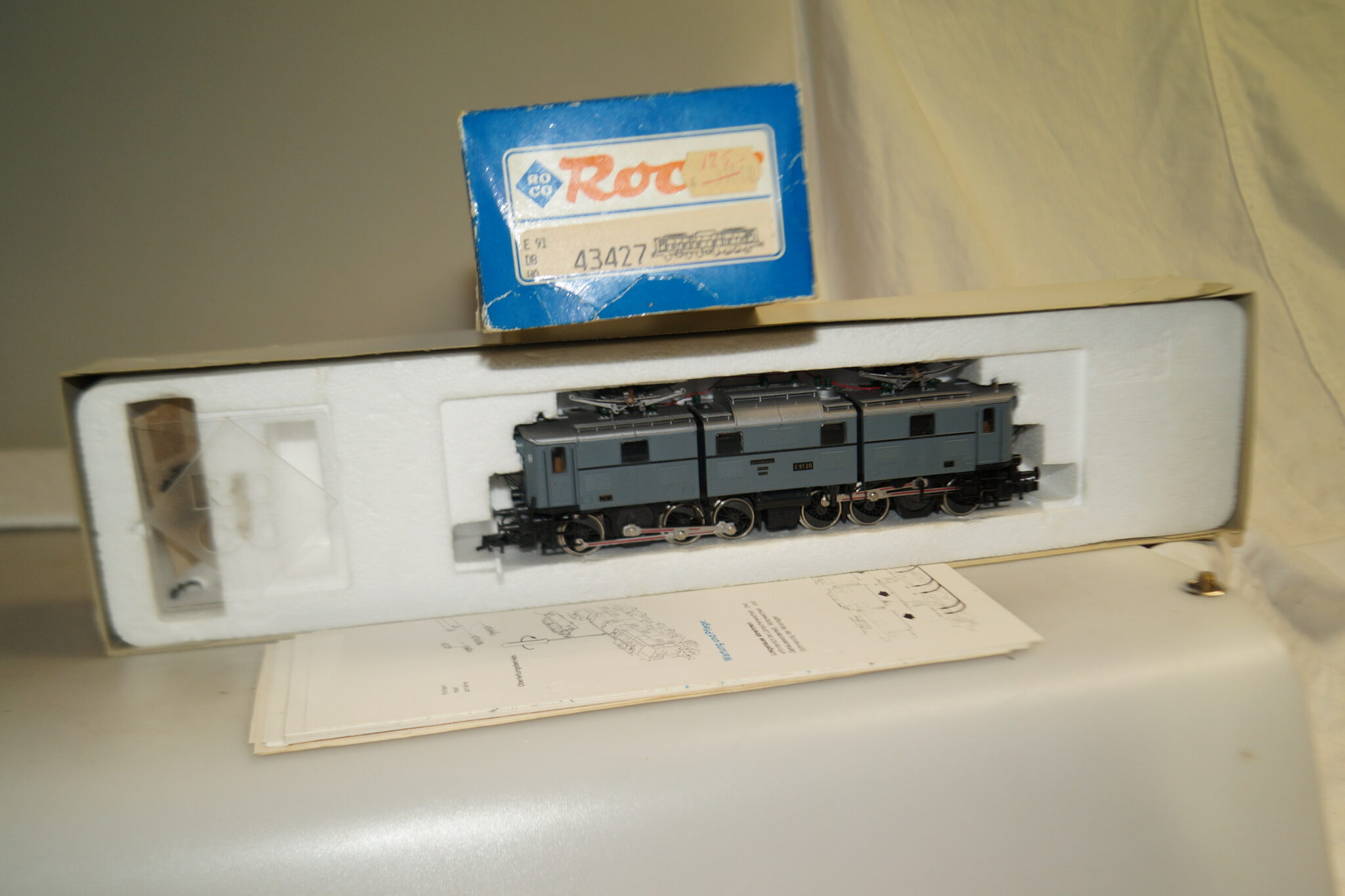 H0 Roco 43427 E-Lok E91 DRG, neuw./OVP - gearontologist