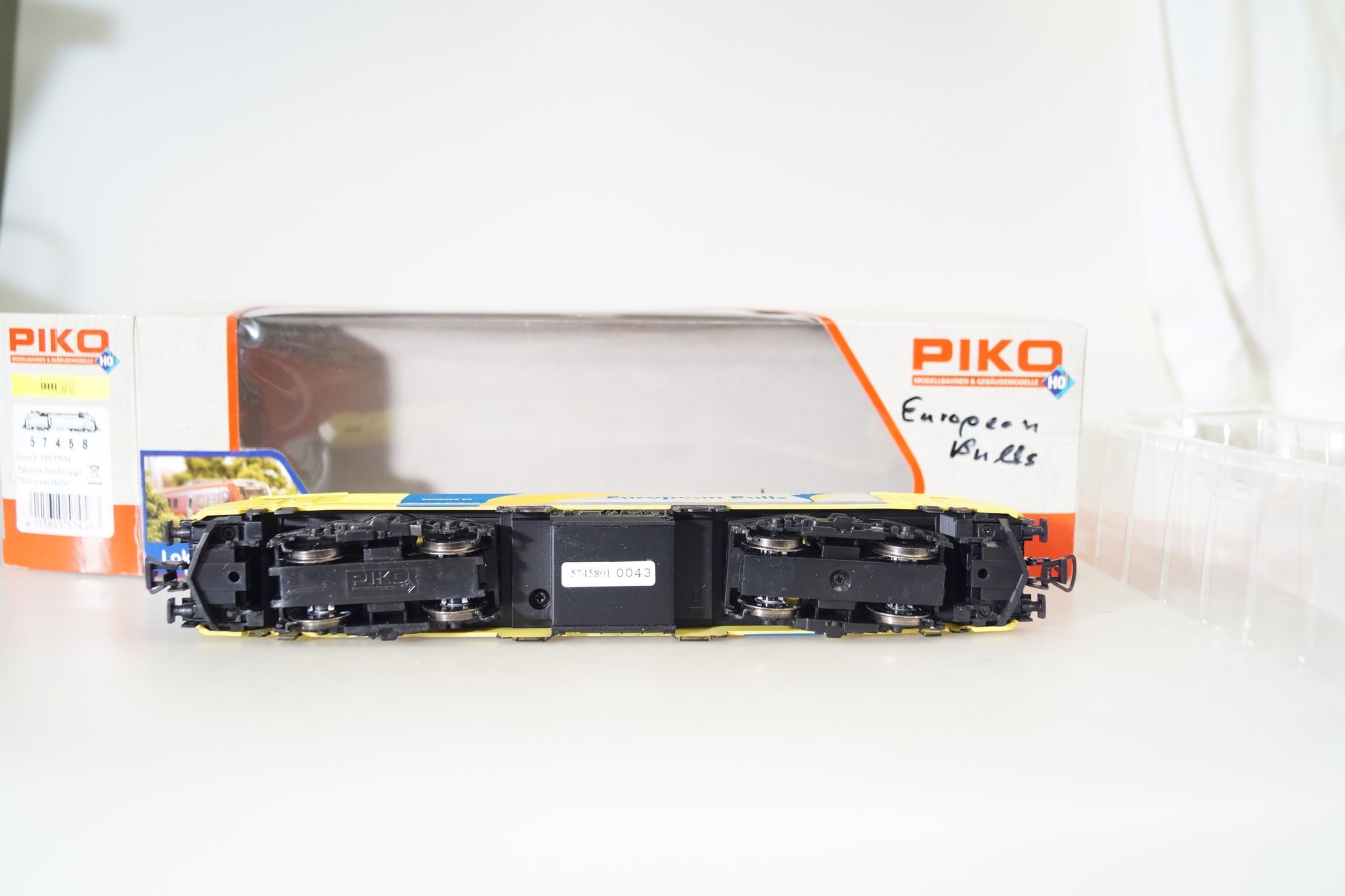 h0 Piko 57458 E-Lok E189 European Bulls, top/ovp/DSS/Mangel ...