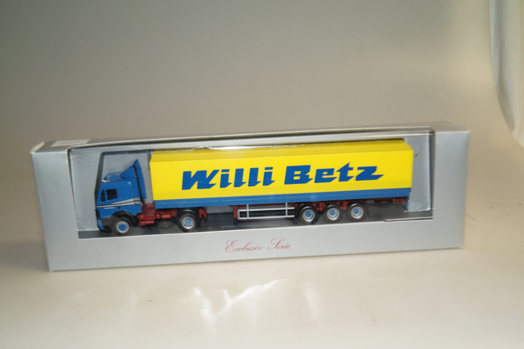 (027) 1:87 Herpa exclusiv MB SK Sz Willi Betz, neuw./ovp - gearontologist