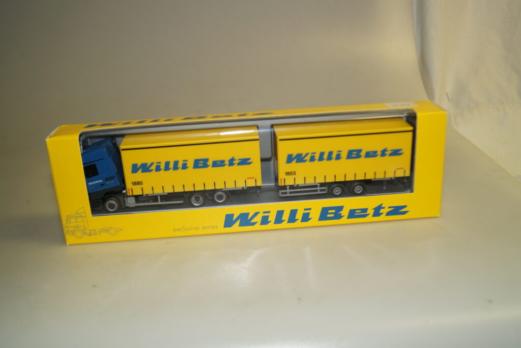 (077) 1:87 Herpa exclusive MB Actros Hz Willi Betz #9087-1880-1853 ...