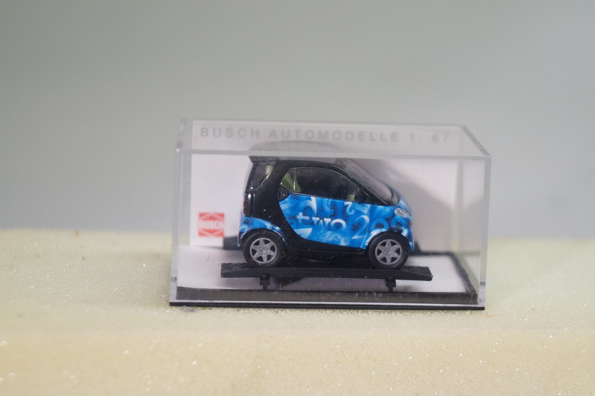 1:87 Busch 48925 Smart numeric blue, neu - gearontologist