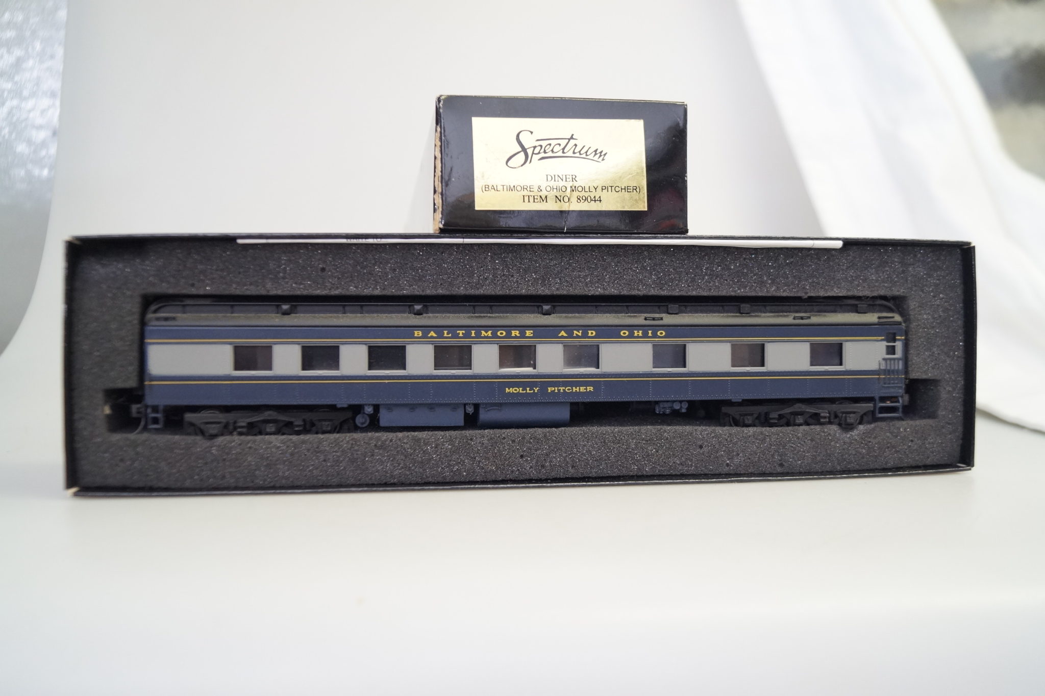 H0 89044 Bachmann Spectrum B&O Molly Pitcher DINER, top/ovp ...