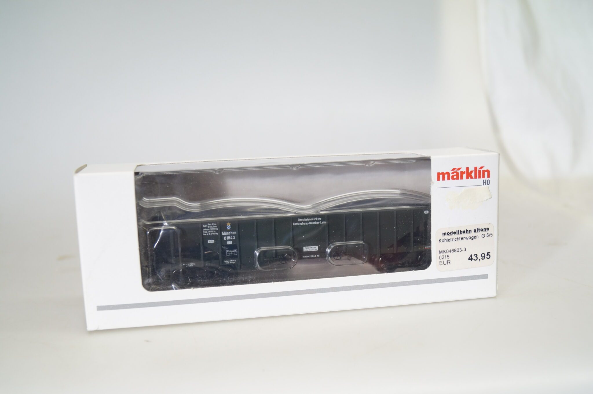 h0 Märklin 46803-03 Kohlentrichterwagen, neuw./ovp - gearontologist