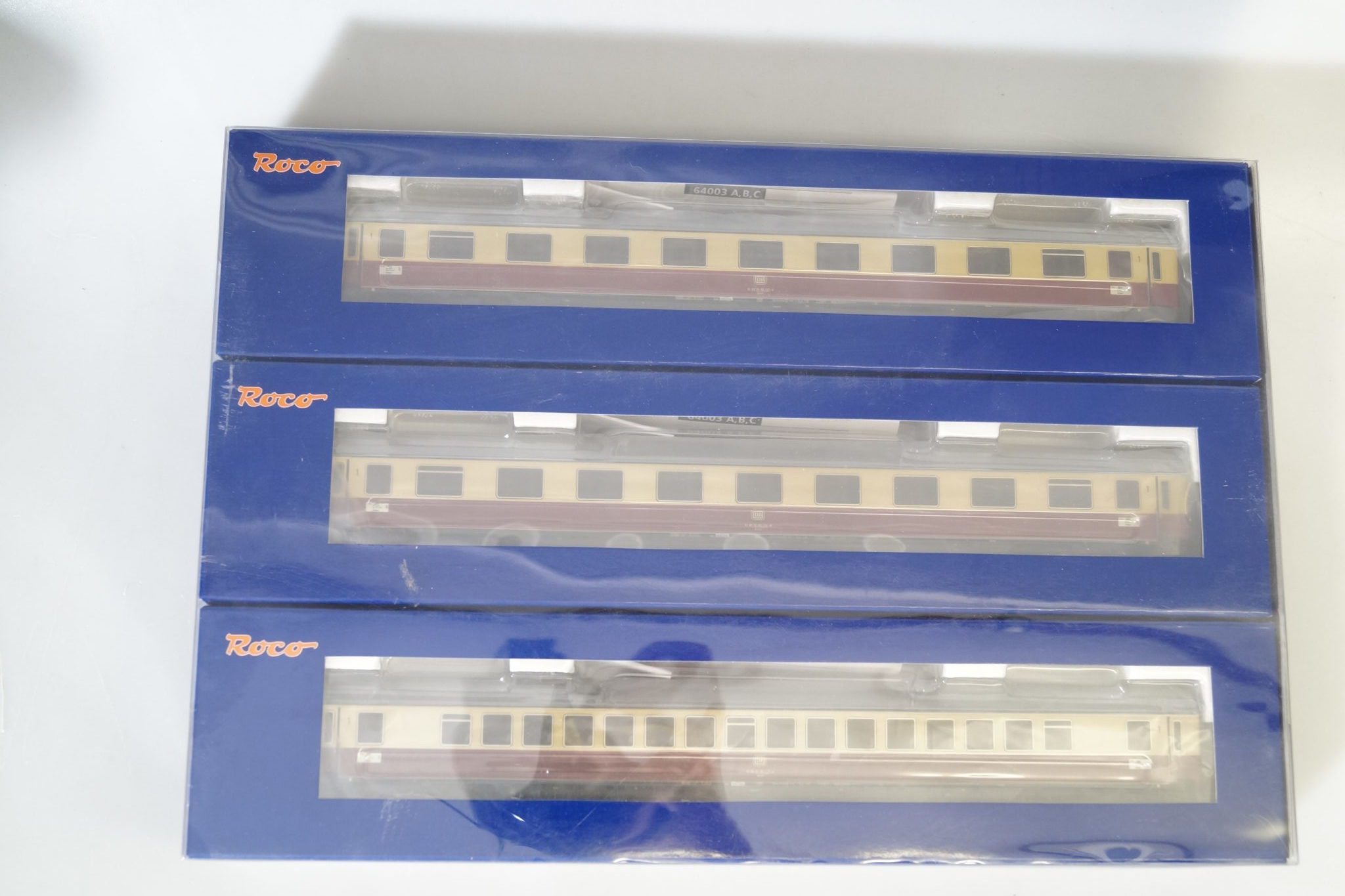 ROCO H0: 64003 TEE-Wagenset, neuw./ovp - gearontologist