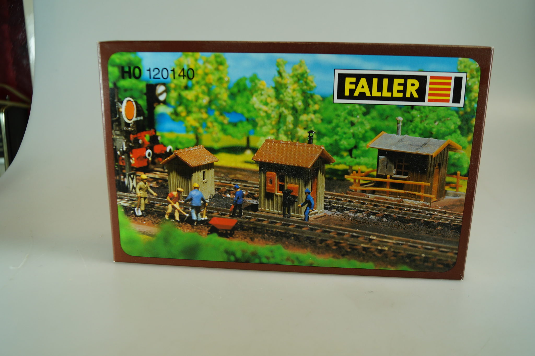 H0 Faller 120140 'Drei Streckenhäuschen', neu - gearontologist