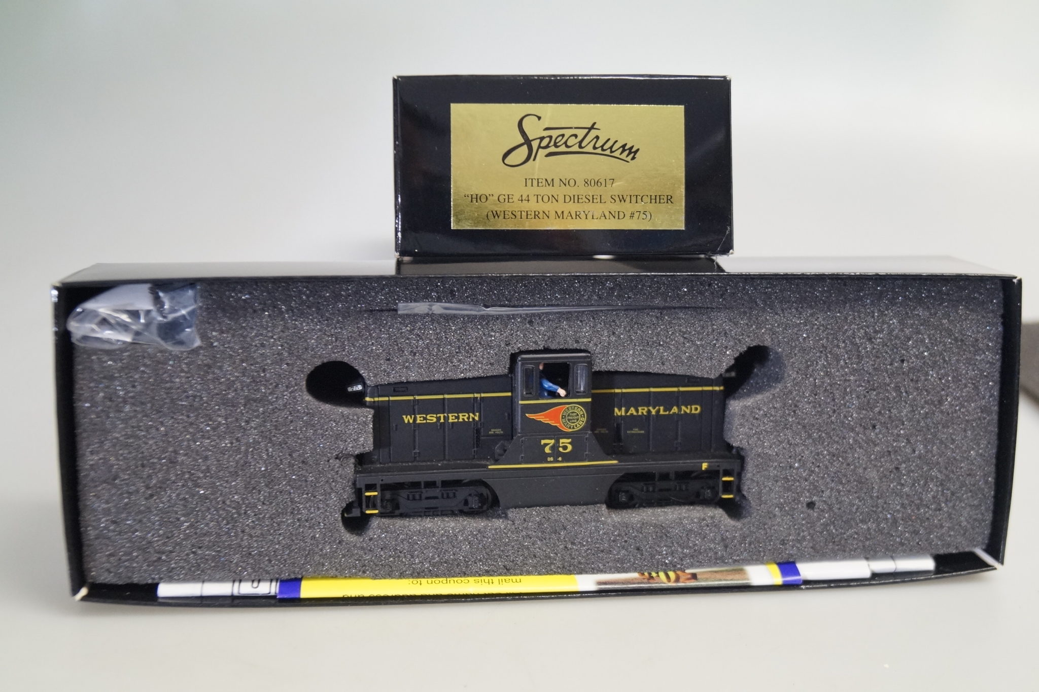 h0 Bachmann Spectrum 80617 Diesel Switcher Western Maryland #75, neuw ...