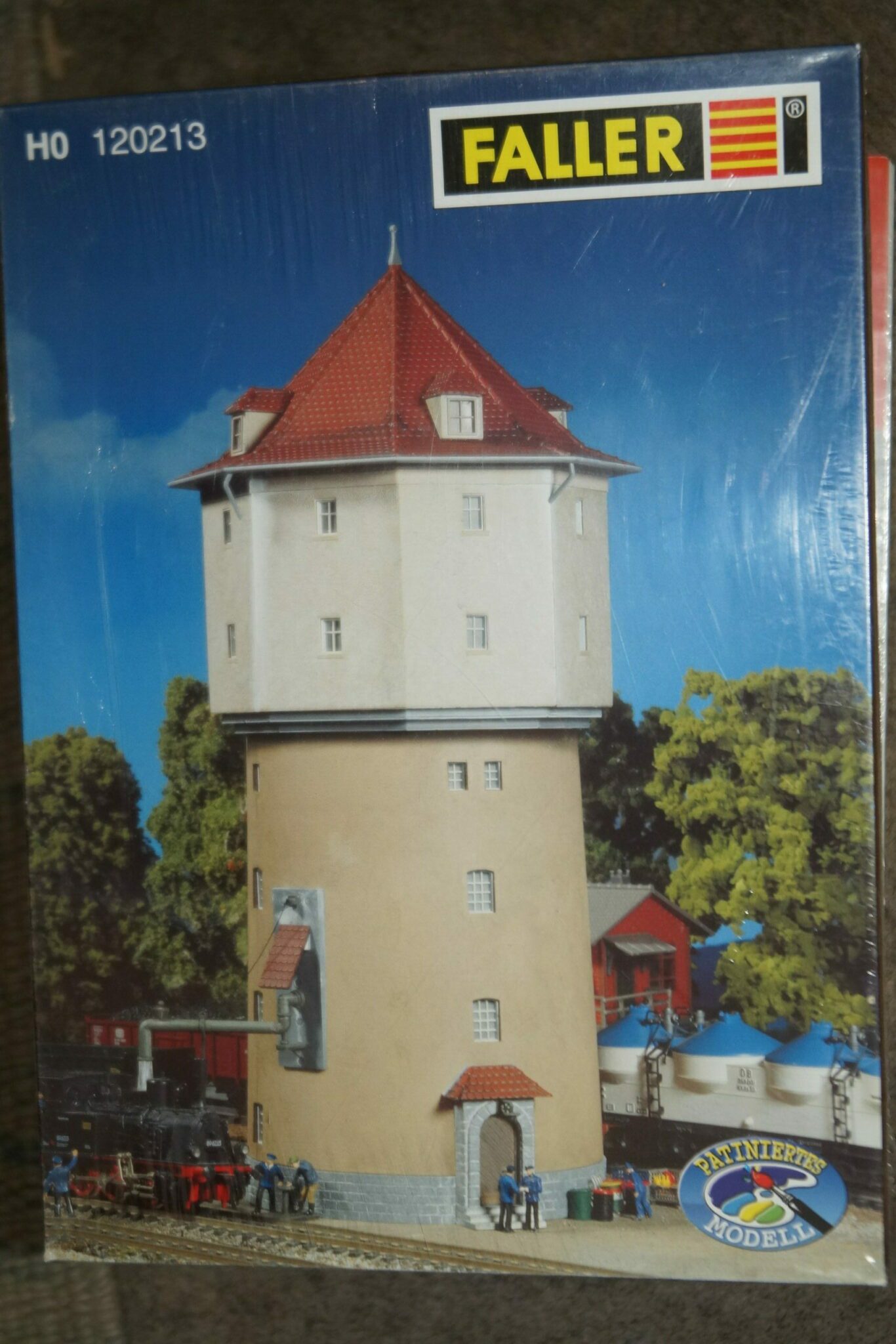 Bausatz h0 Faller 120213 Wasserturm, neu, noch eingeschweißt ...