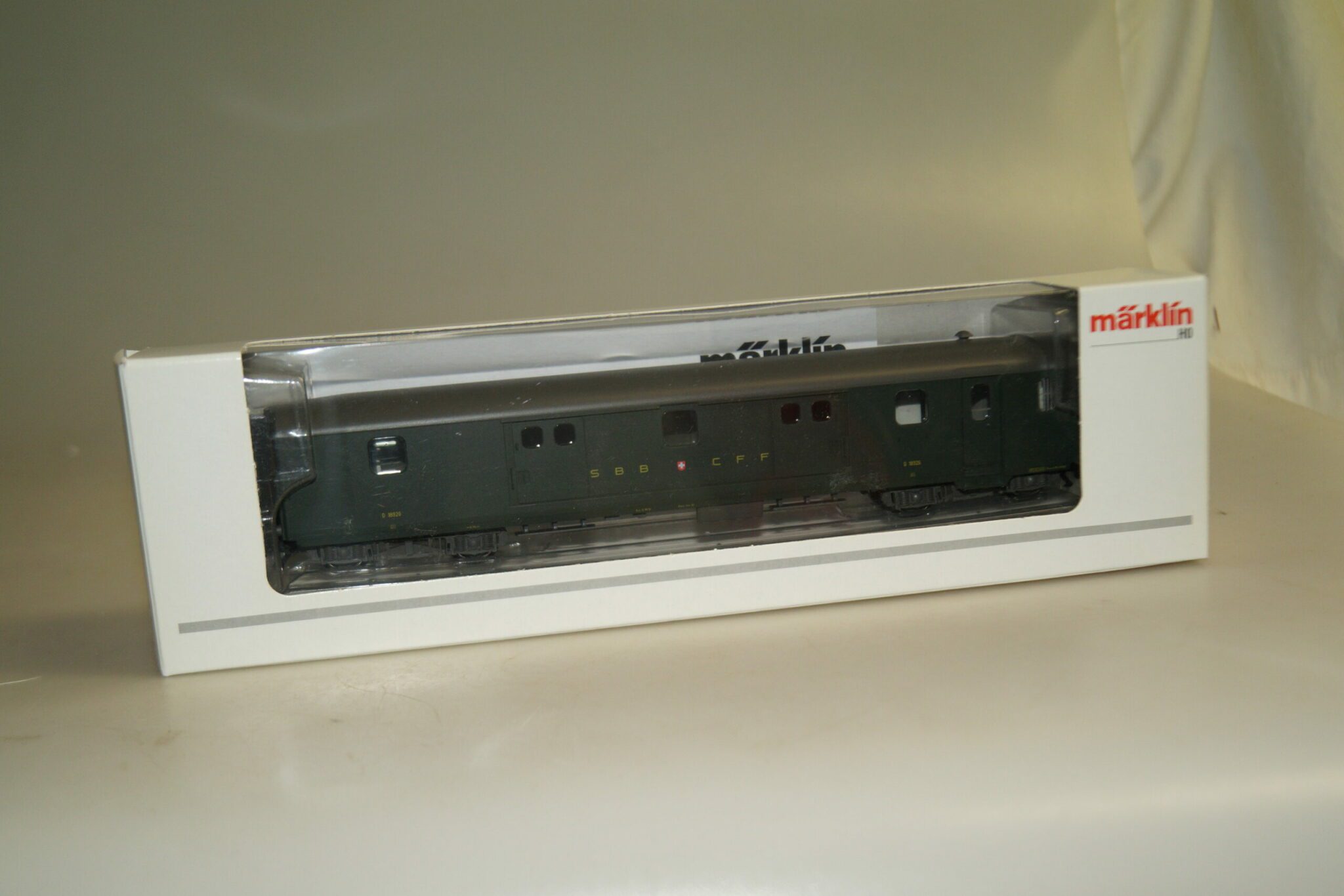 h0 Märklin 43400 Gepäckwagen SBB-CFF, top/ovp - gearontologist