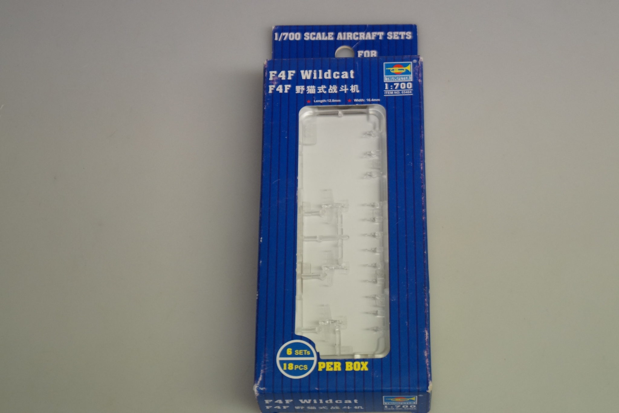 03404 Trumpeter 1:700 Wildcat 18x Flugzeuge für FZT, neu - gearontologist