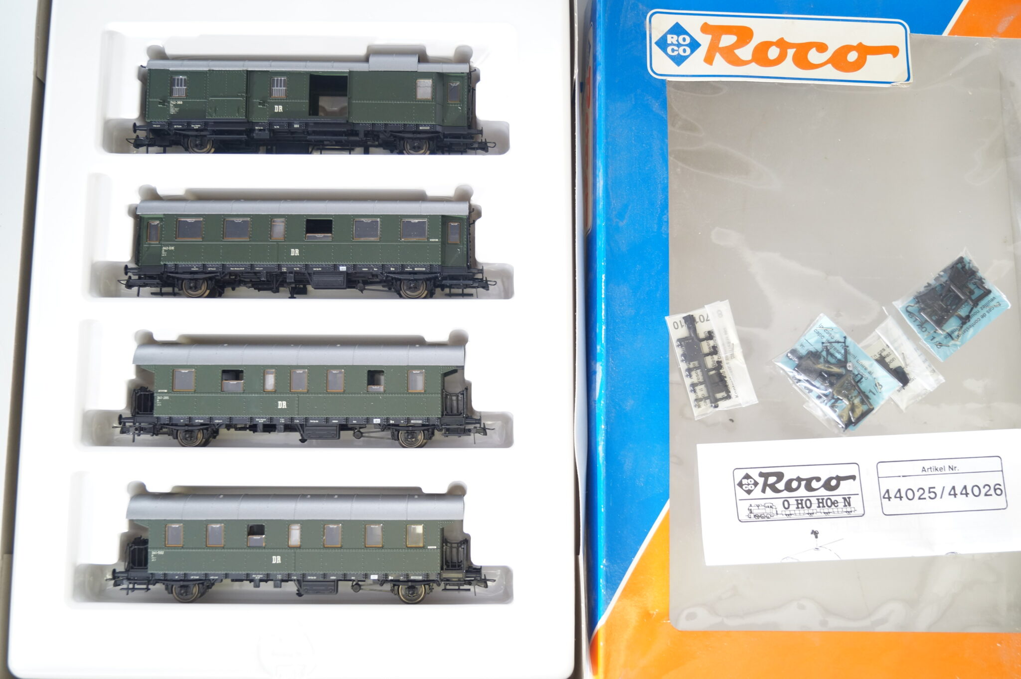 H0 Roco 44025 4x Donnerbüchse, neuw./ovp - gearontologist