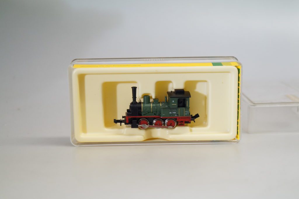 Spur N Minitrix 2047 Dampflok T3, neuw./ovp - gearontologist