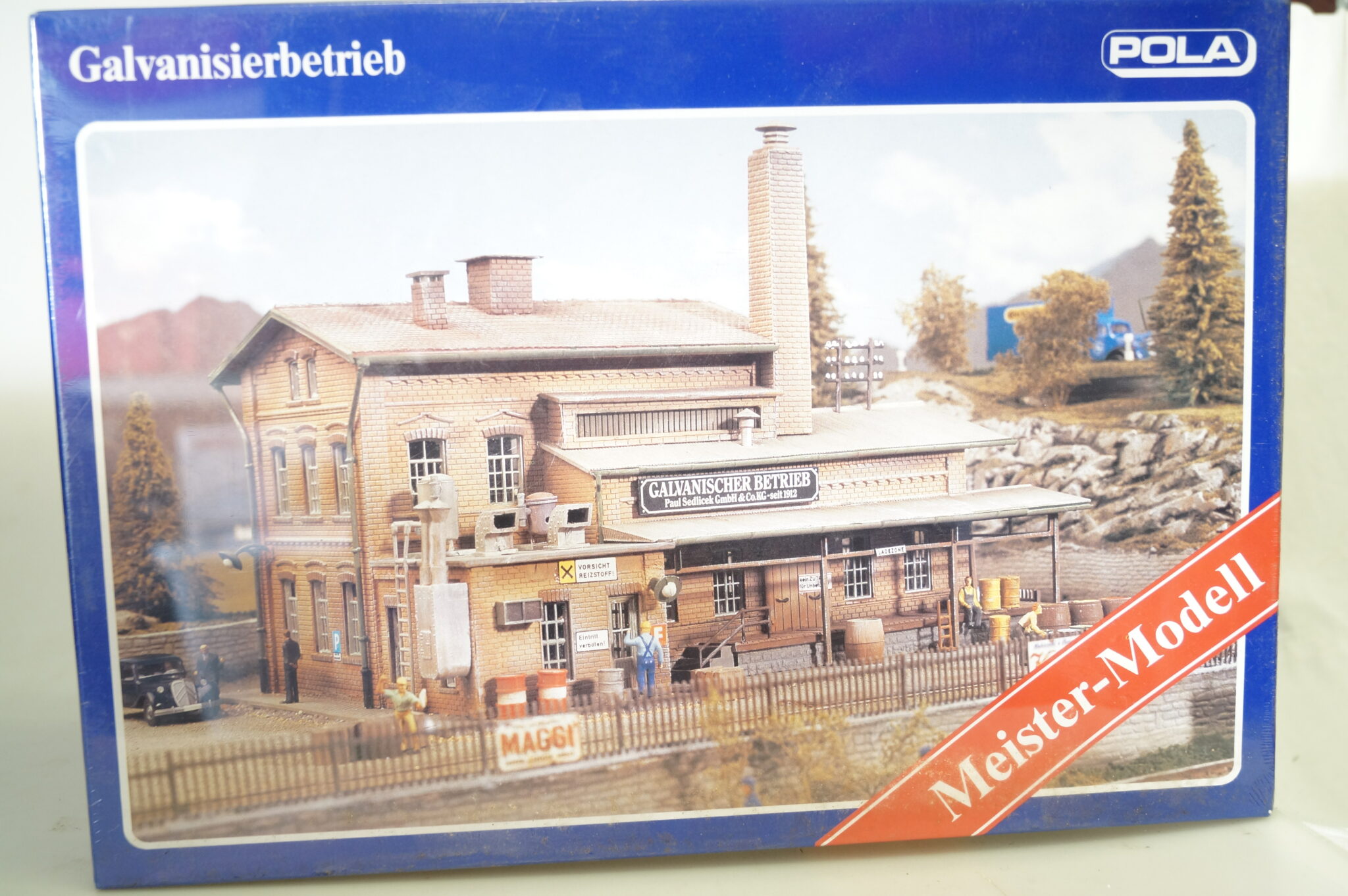 H0: Pola Bausatz Meister-Modell 840 Galvanisierbetrieb, neu ...