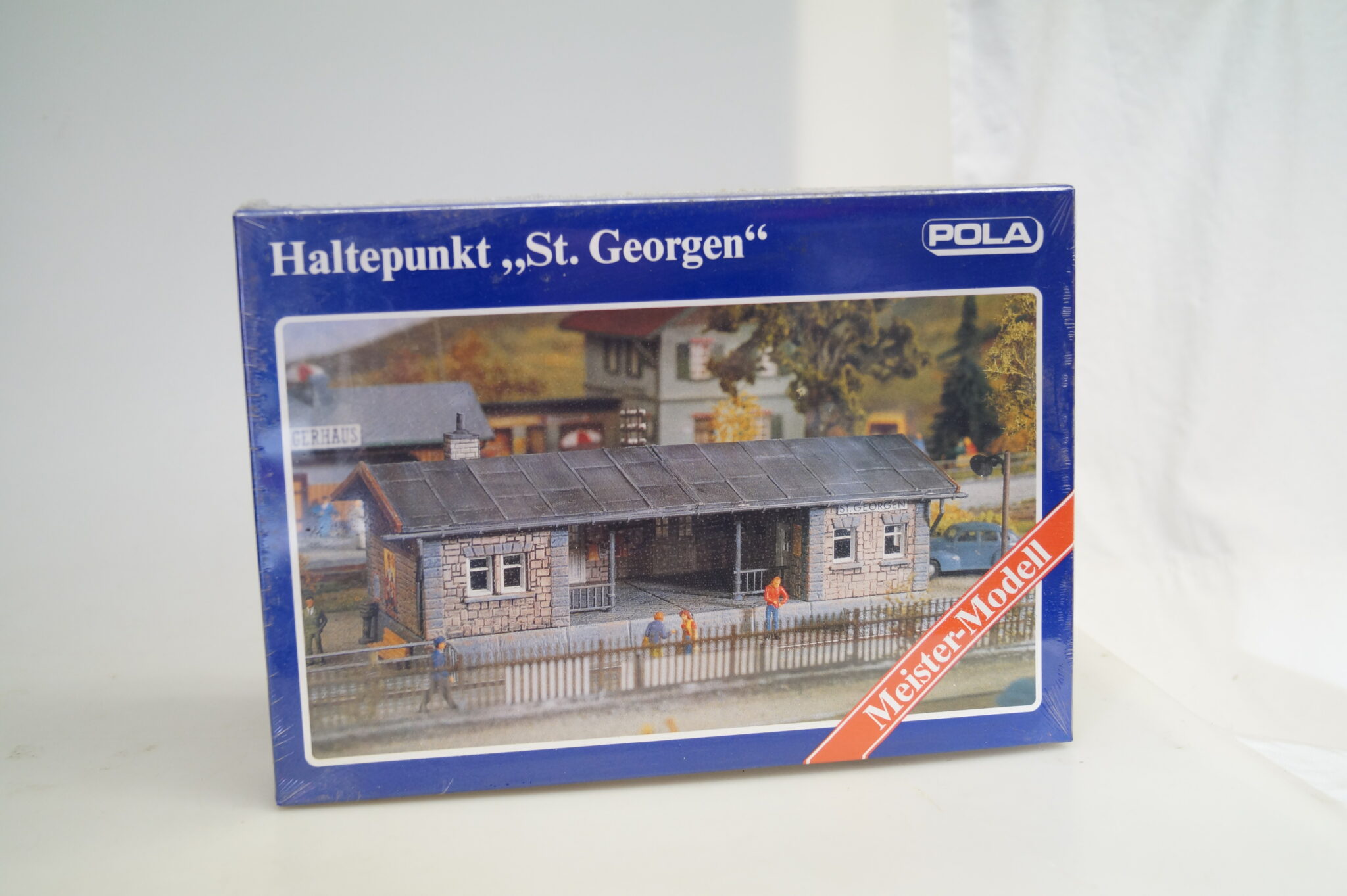 H0: Pola Bausatz 661 Meister-Modell Haltepunkt St.Georgen, neu ...