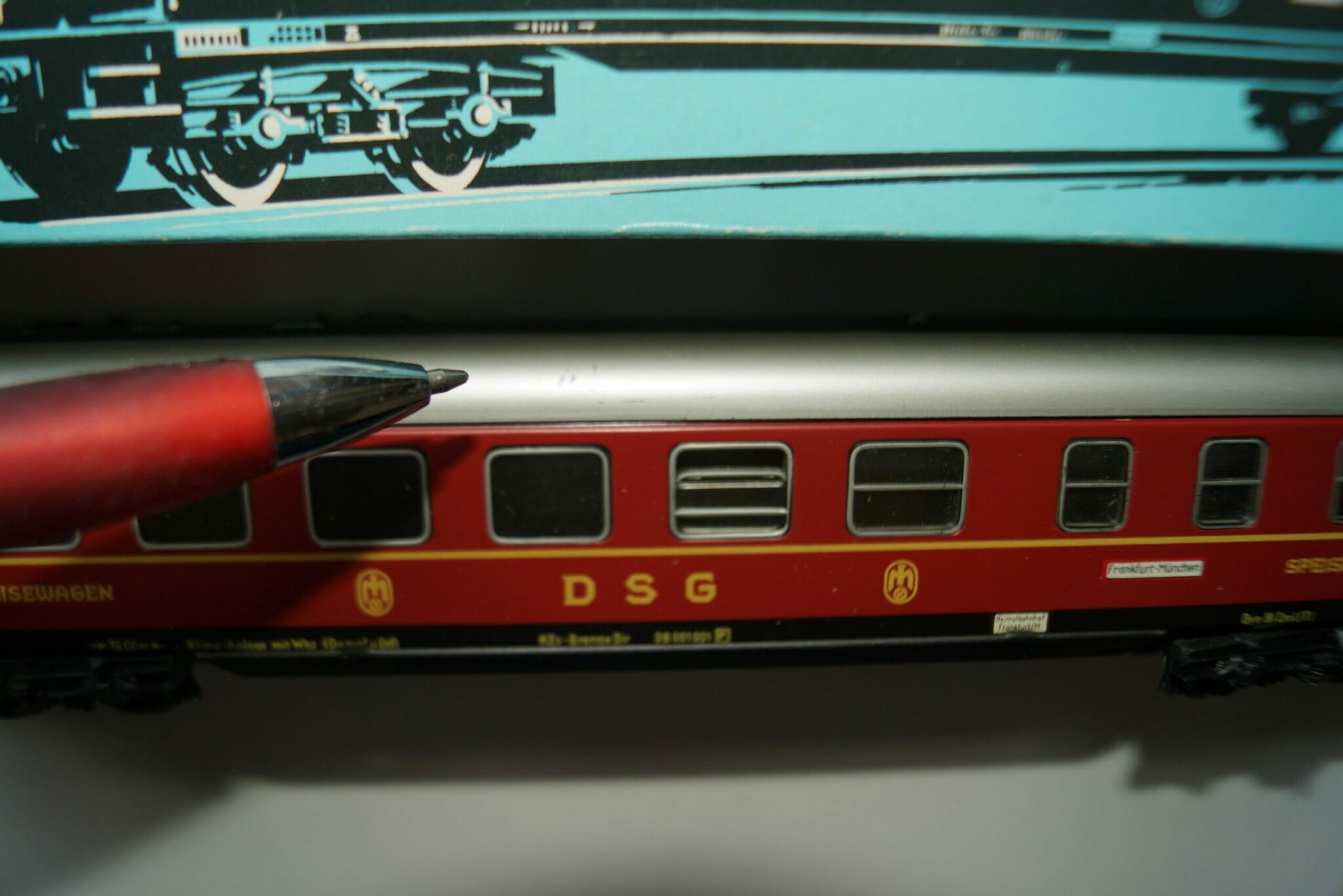 h0 Märklin 4054 D-Zug Speisewagen, top/ovp - gearontologist
