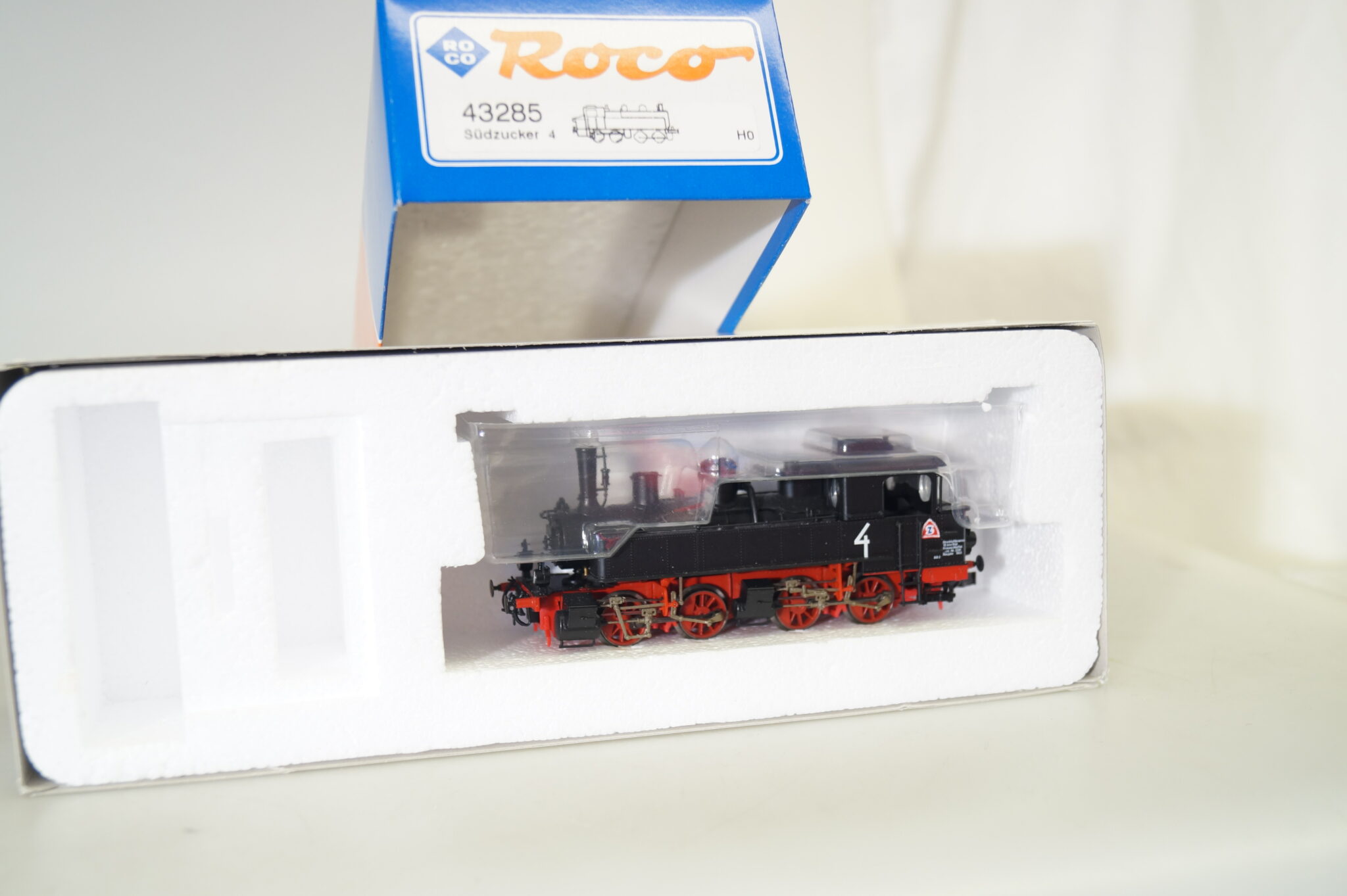 h0: Roco 43285: Dampflok Südzucker 4, gebraucht/ovp - gearontologist