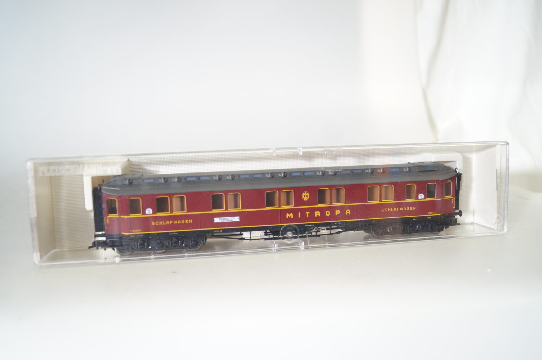 H0 Fleischmann 5156K DRG 'MITROPA SCHLAFWAGEN', TOP/OVP - gearontologist