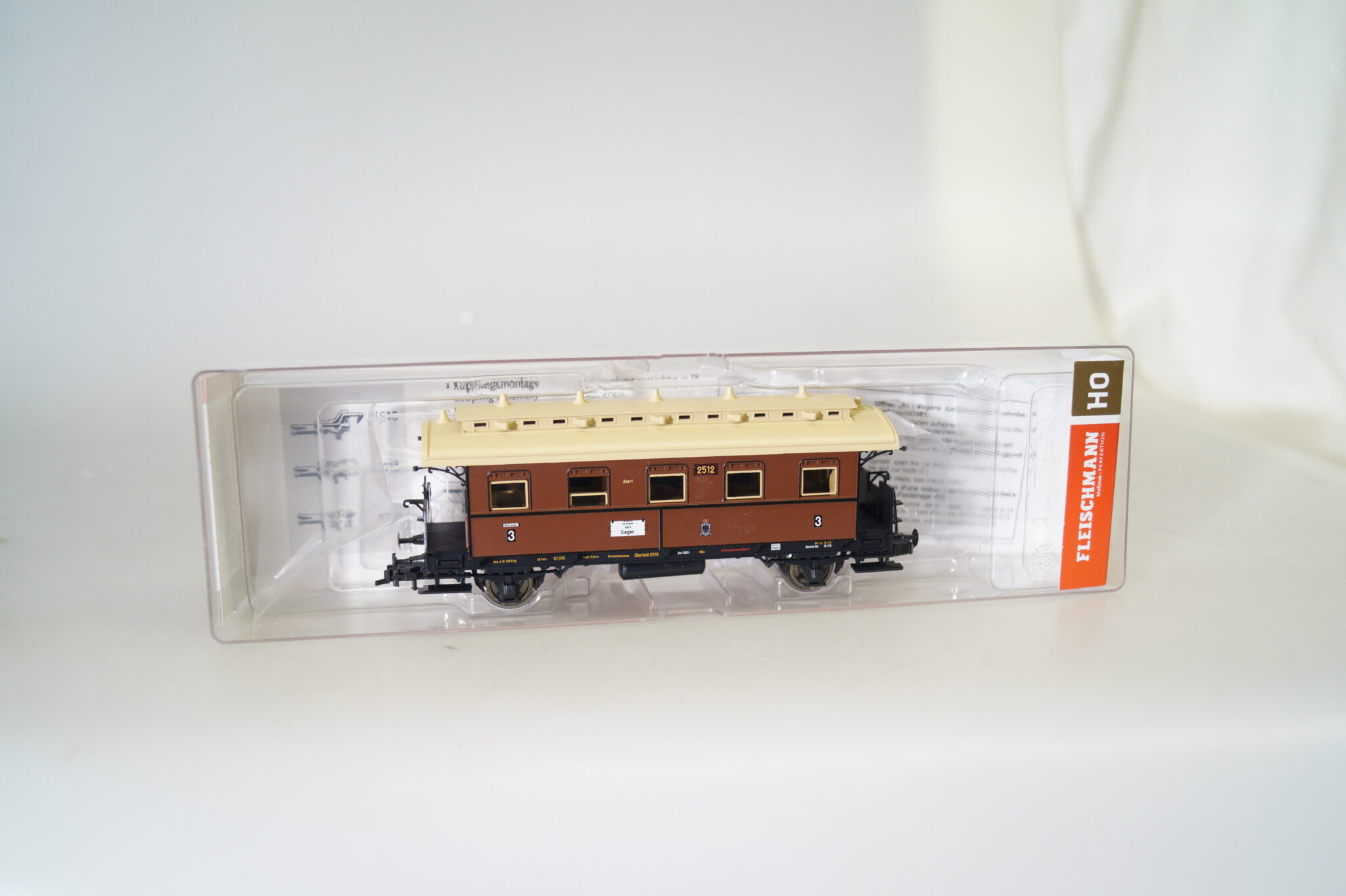 H0 Fleischmann 508201 Personenwagen KPEV 3.Kl., neuw./OVP - gearontologist