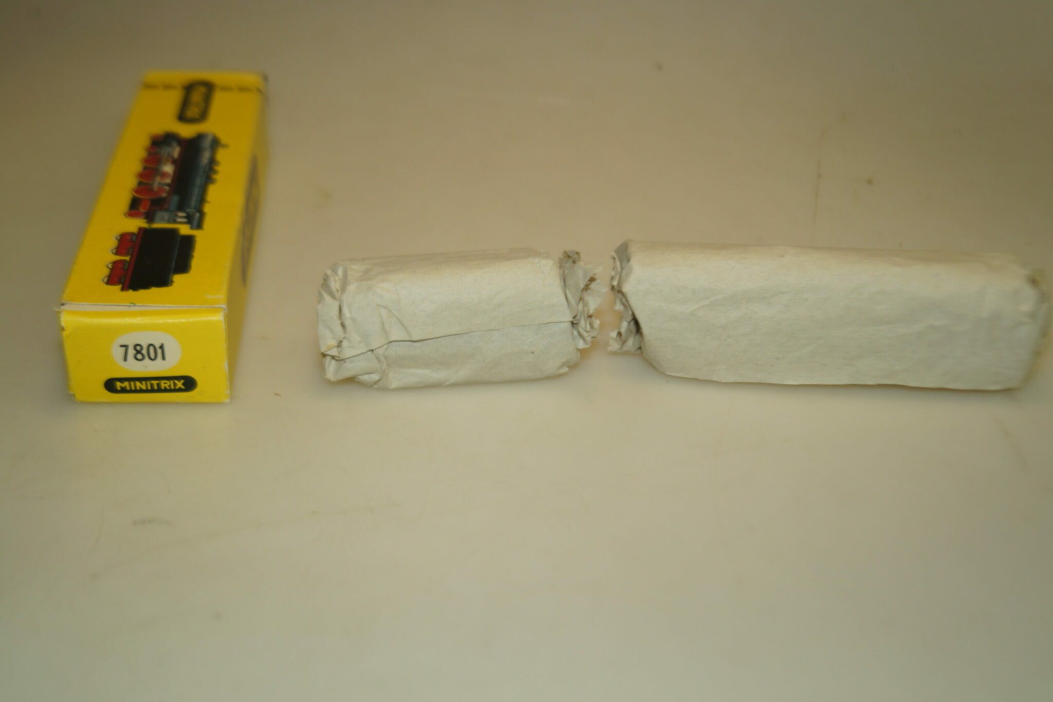 Spur N: Minitrix/Schiebetrix 7801 Dampflok, unbespielt/ovp - gearontologist