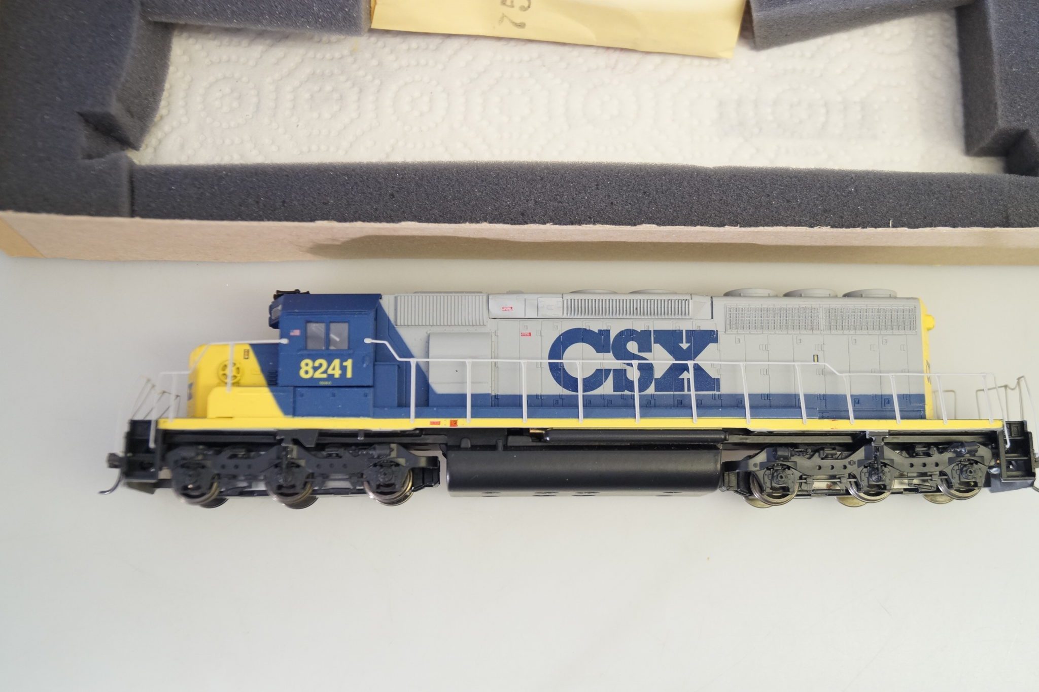 h0 Athearn 6501 US-Lok SD40-2 CSX, top/ovp - gearontologist