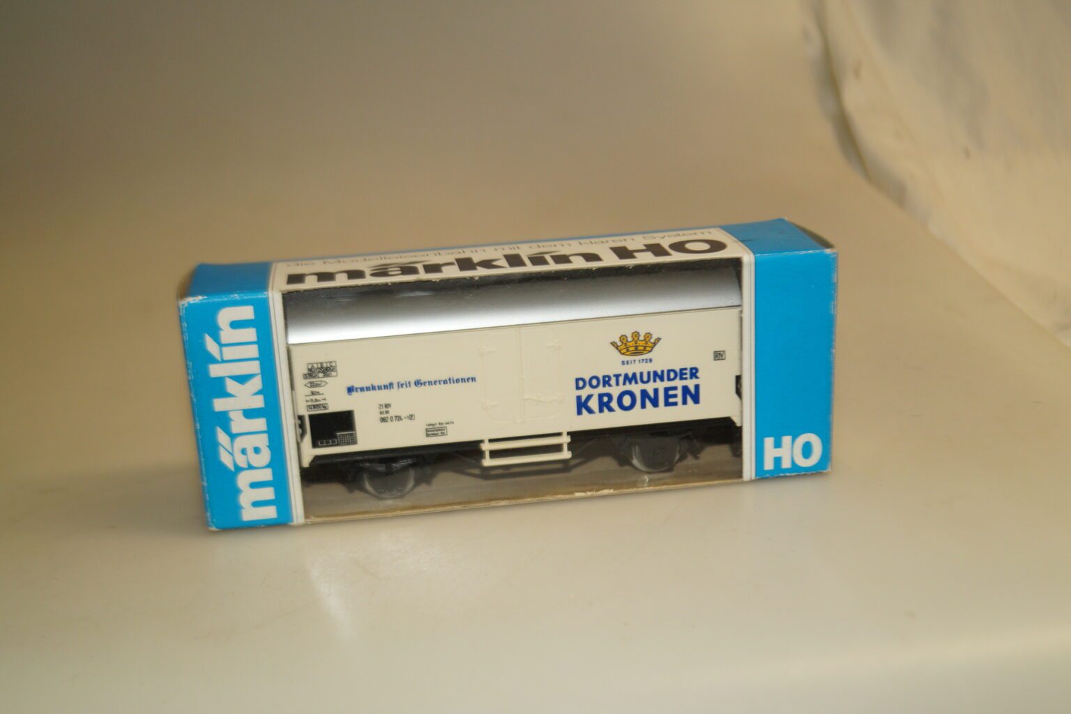 H0: Märklin 4416 Bierwagen Dortmunder Kronen, neuw./ovp - gearontologist