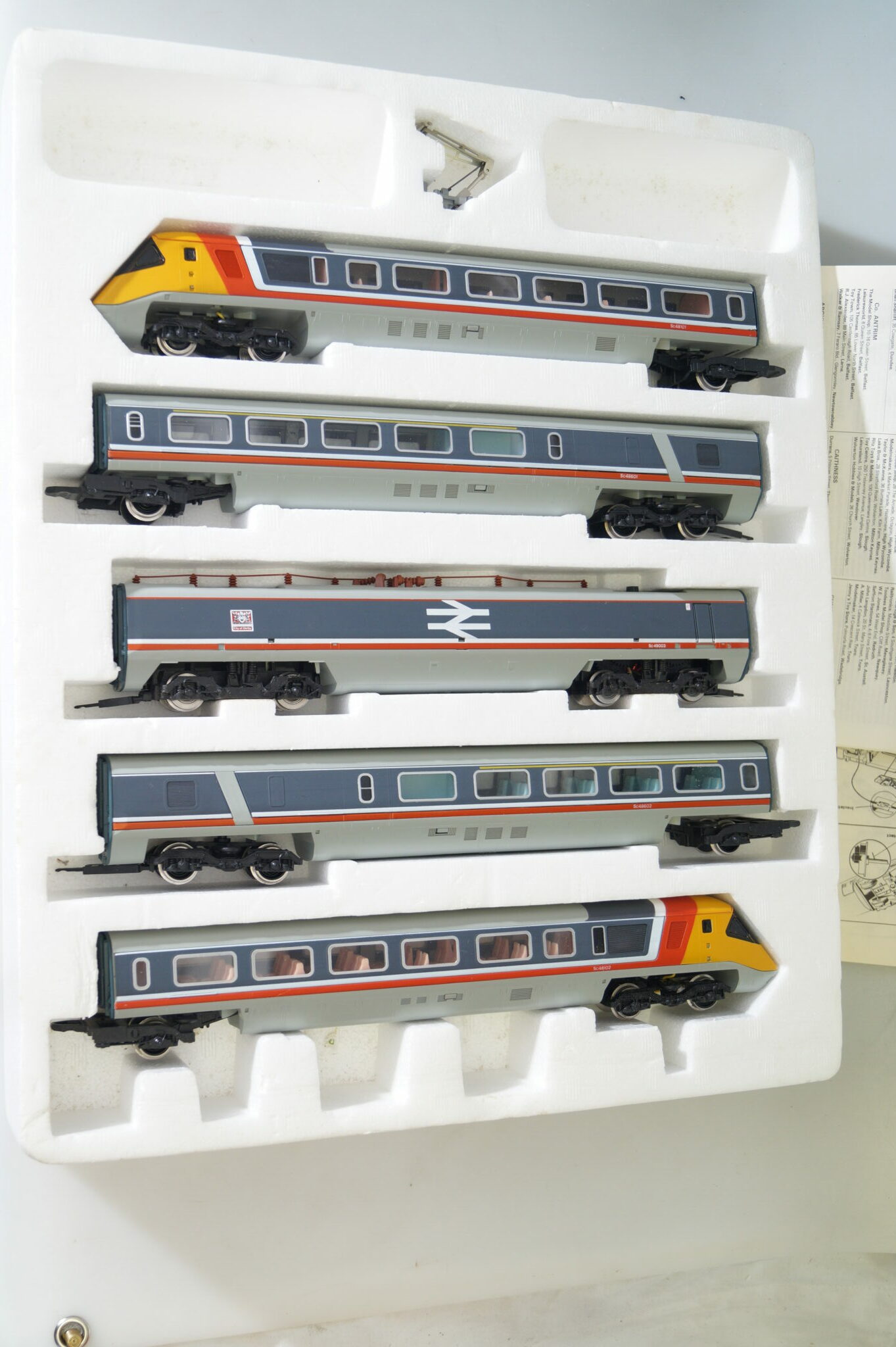 OO Gauge: Hornby R-794 Intercity-Set APT-P, neuw./ovp - gearontologist