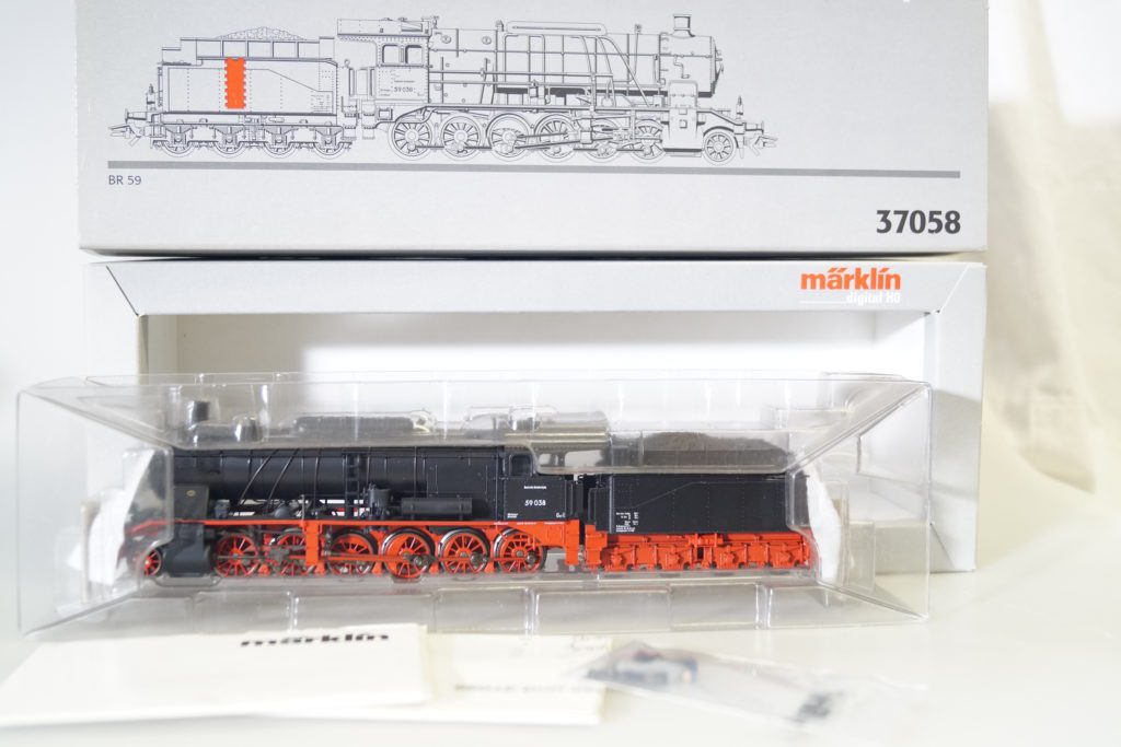 h0 Märklin 37058 Dampflok BR 59, top/ovp/dig. - gearontologist