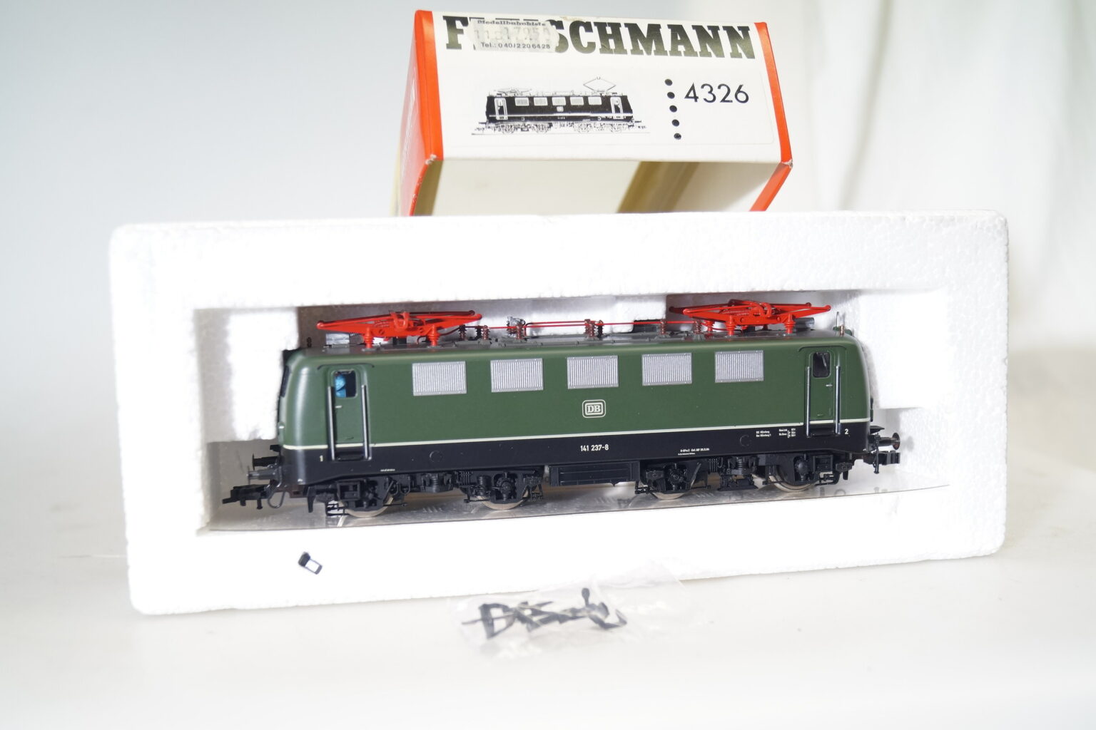 H0 Fleischmann 4326 E-LOK 141 237-8, TOP/OVP – gearontologist
