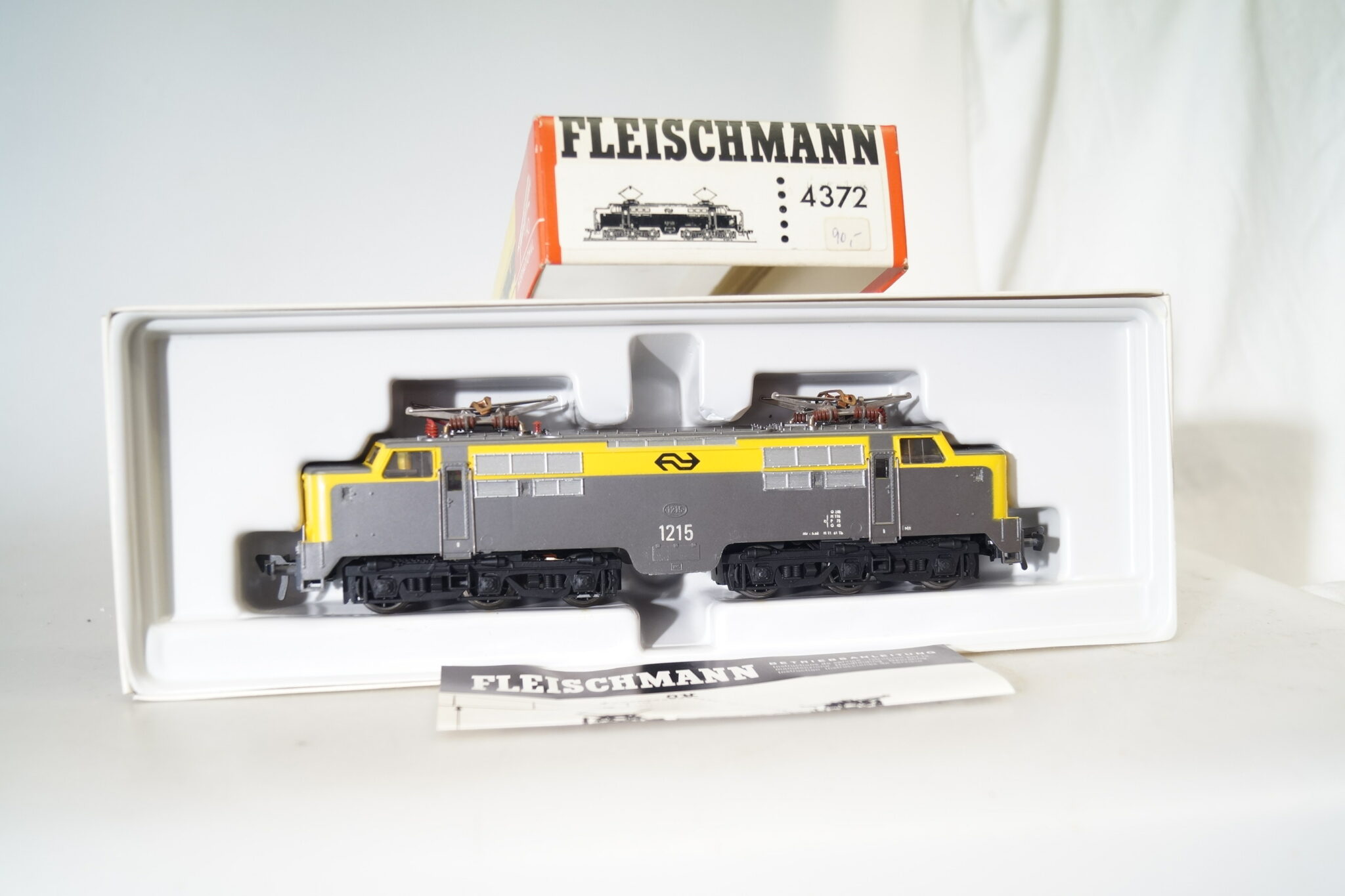 H0: Fleischmann 4372 E-Lok NS, TOP/OVP – gearontologist