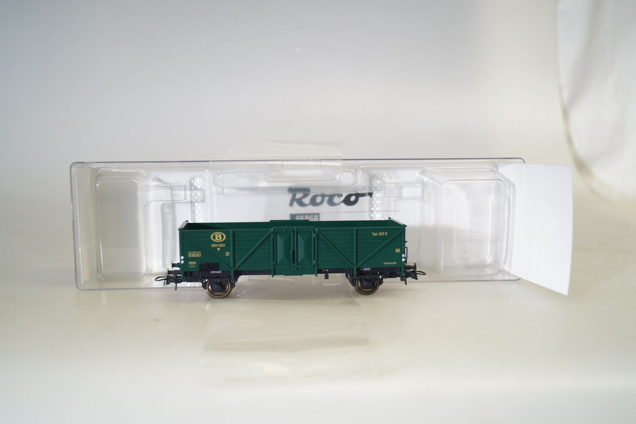 h0 Roco 66868 Off. Güterwagen SNCB, neuw./ovp - gearontologist