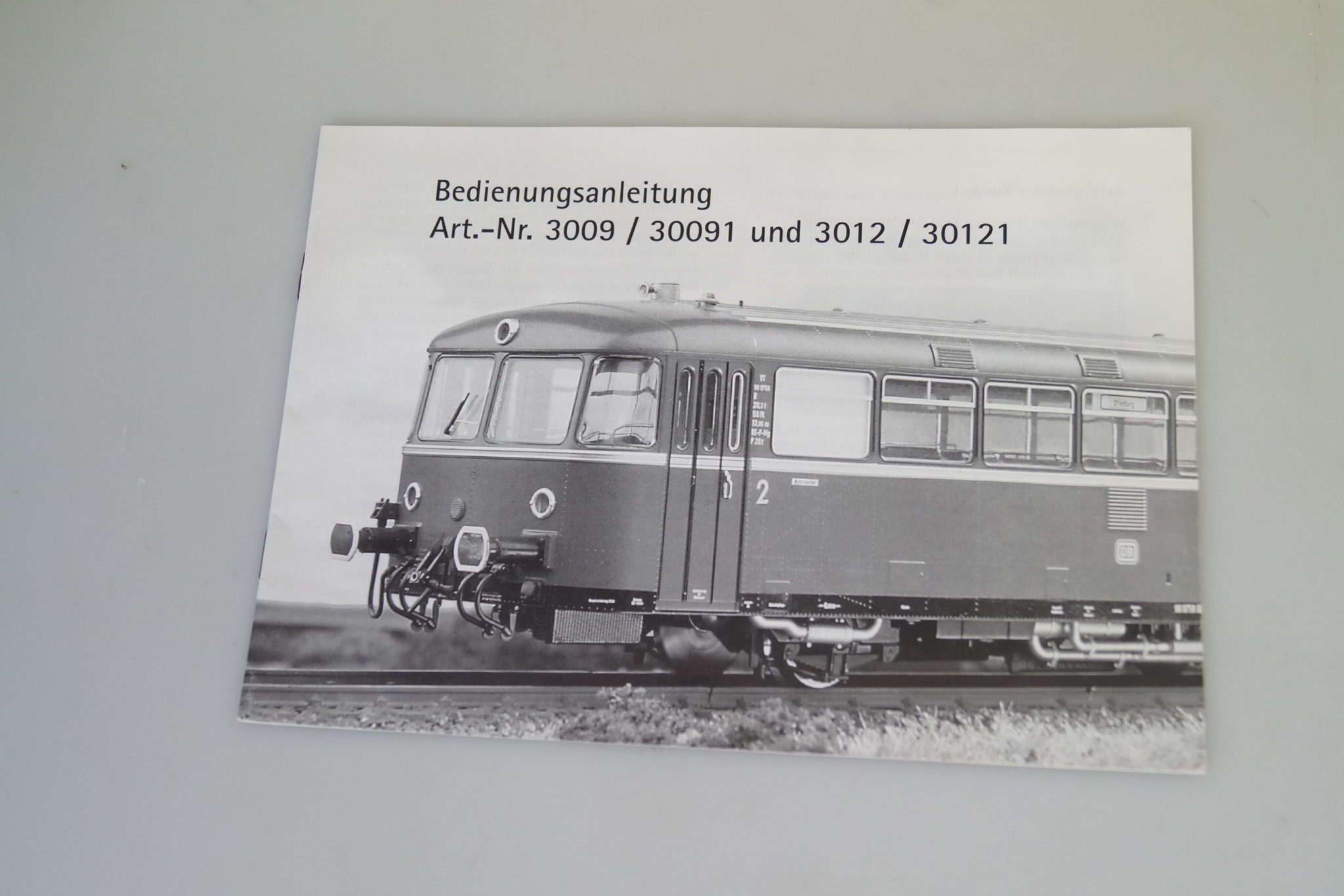 Spur 1: Hübner 30111 Beiwagen für Triebwagen VT98, gepflegt/ovp ...