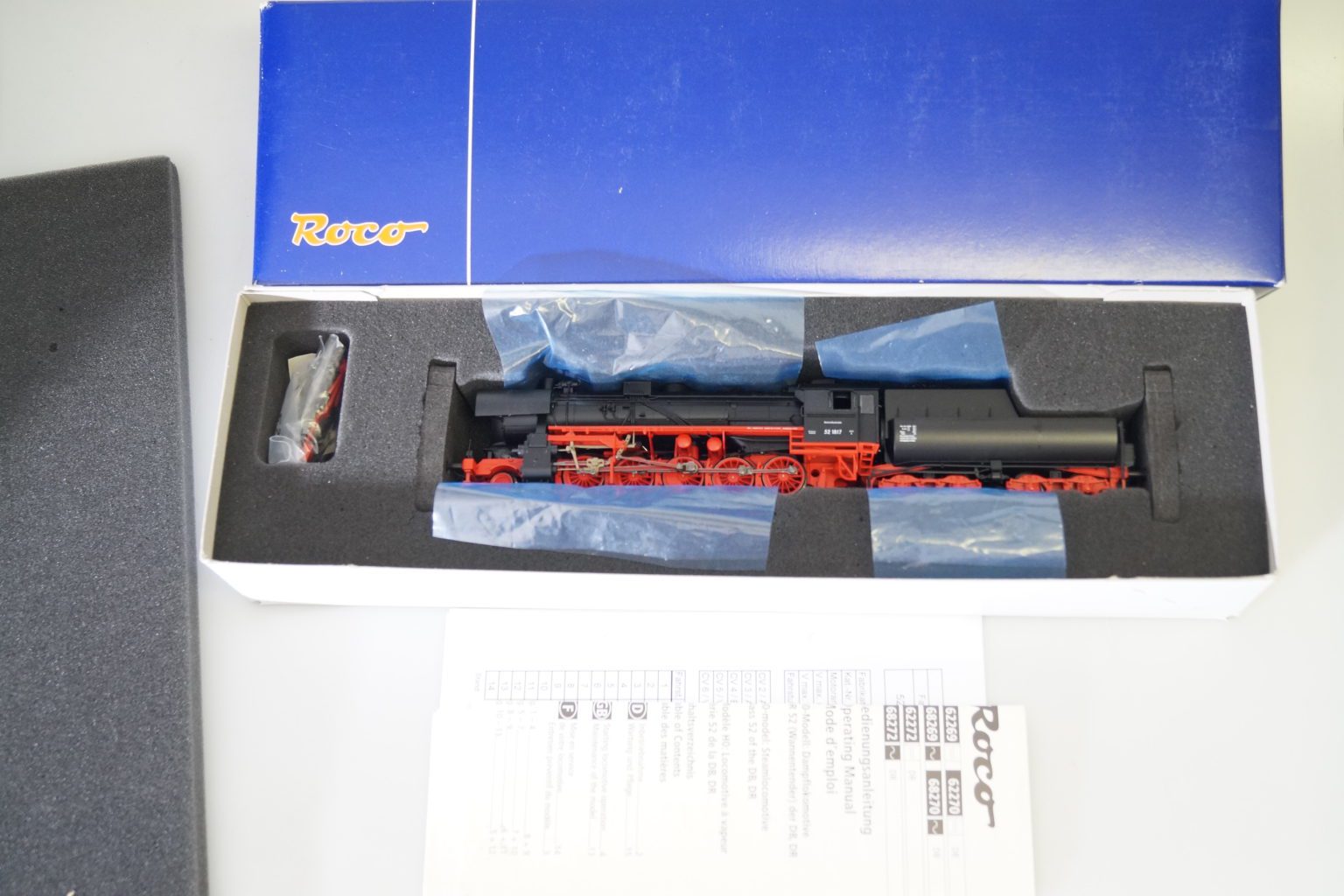 62269 Roco Dampflok Br 52 1817, neuw./ovp/Sound - gearontologist