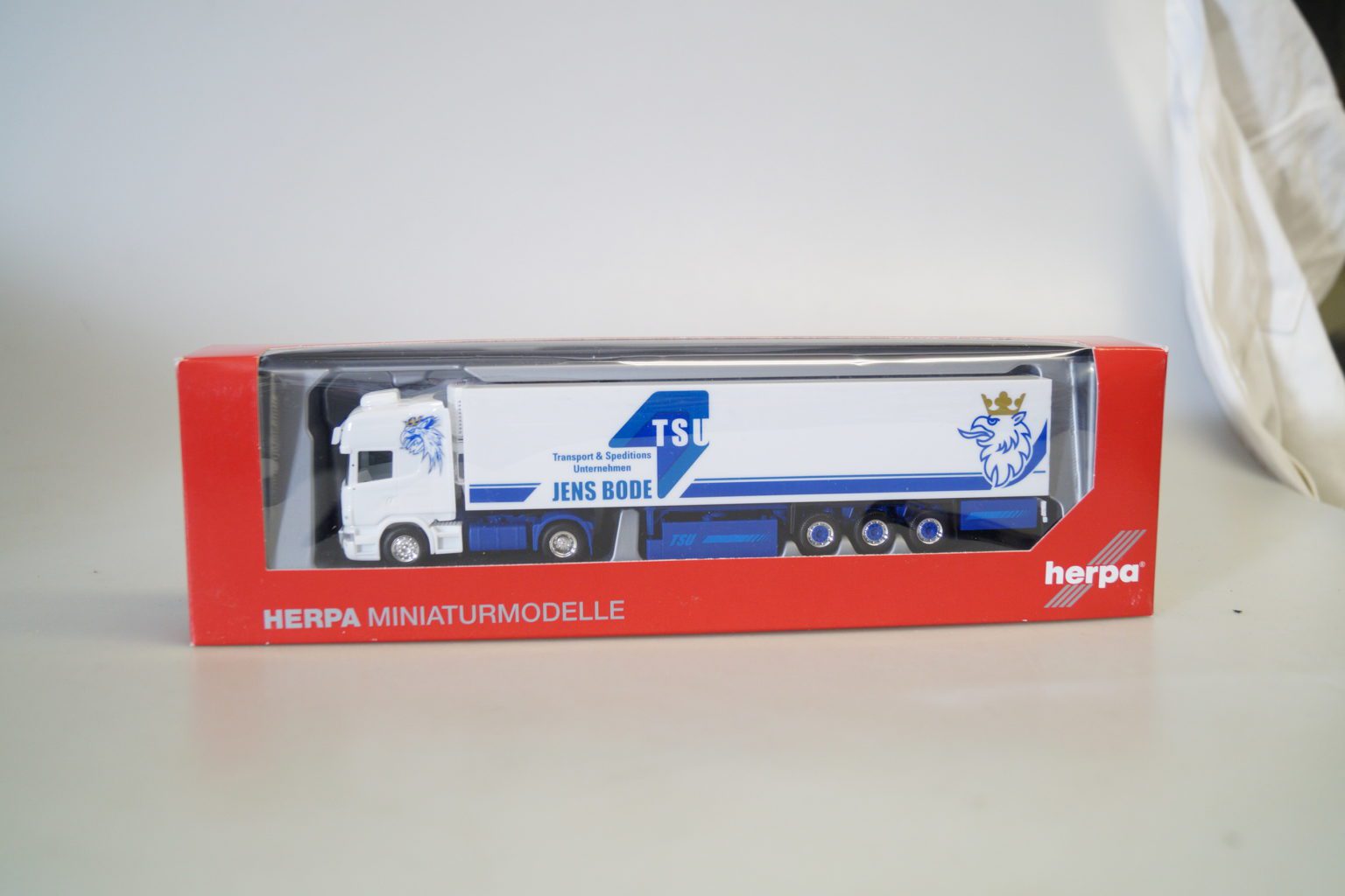 1:87 Herpa 156318 Scania Sz TSU Jens Bode, neu - gearontologist