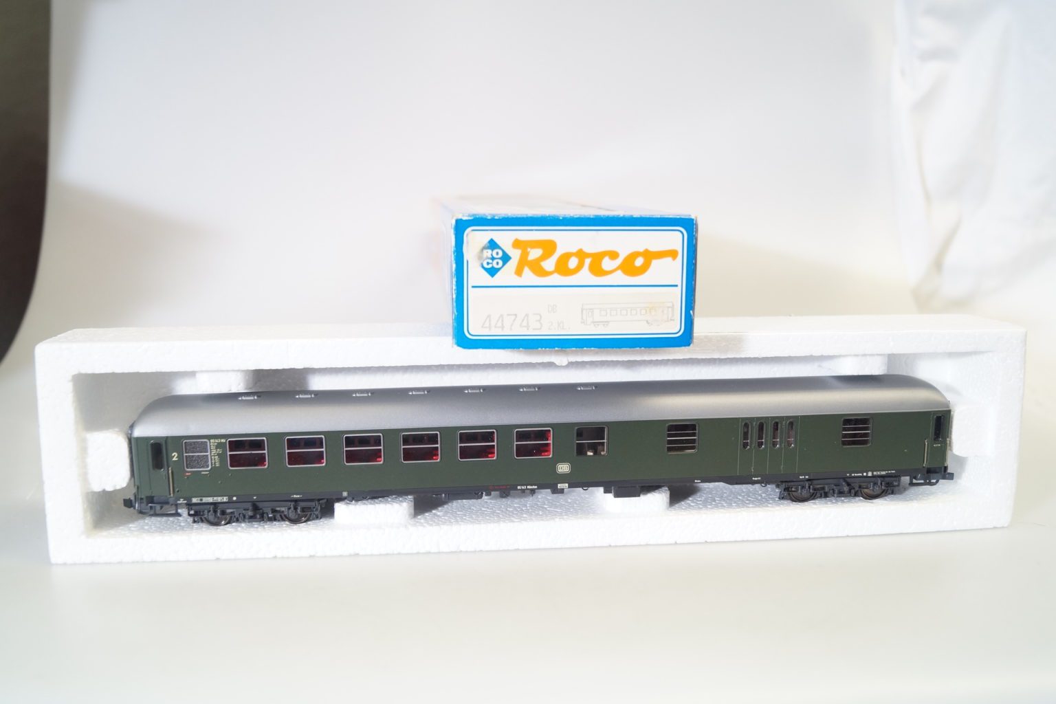 H0 Roco 44743 Personenwagen 2.Kl./Gepäckabteil, neuw./ovp - gearontologist