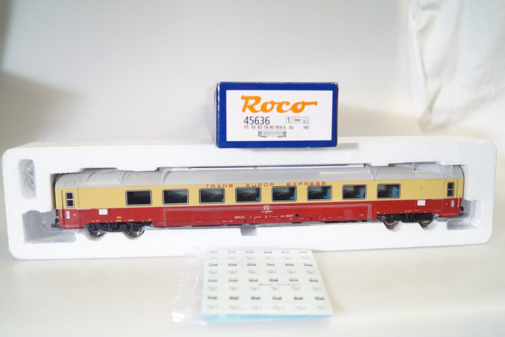 H0 Roco 45636 Schnellzugwagen TEE 1.Kl. FS, neuw./ovp – gearontologist