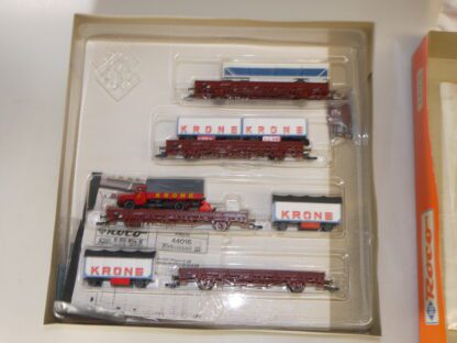 H0 Roco 44016 Güterwagen-Set Circus Krone, neuw./ovp/AC-Achsen/KK ...