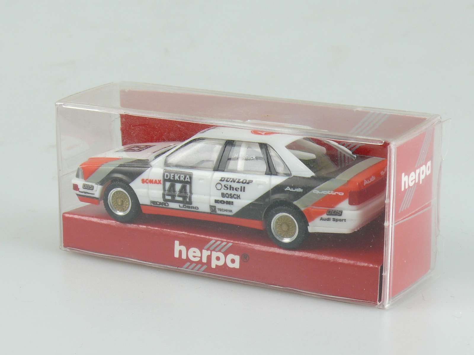 Herpa OK AUDI V8 QUATTRO 'SONAX/DEKRA' - neu - gearontologist