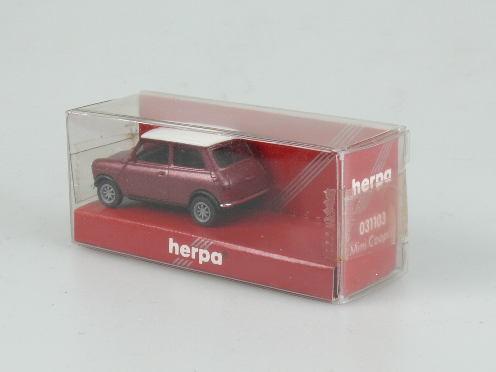 1:87 Herpa 031103 MINI COOPER 'rot-met.' – neu! - gearontologist
