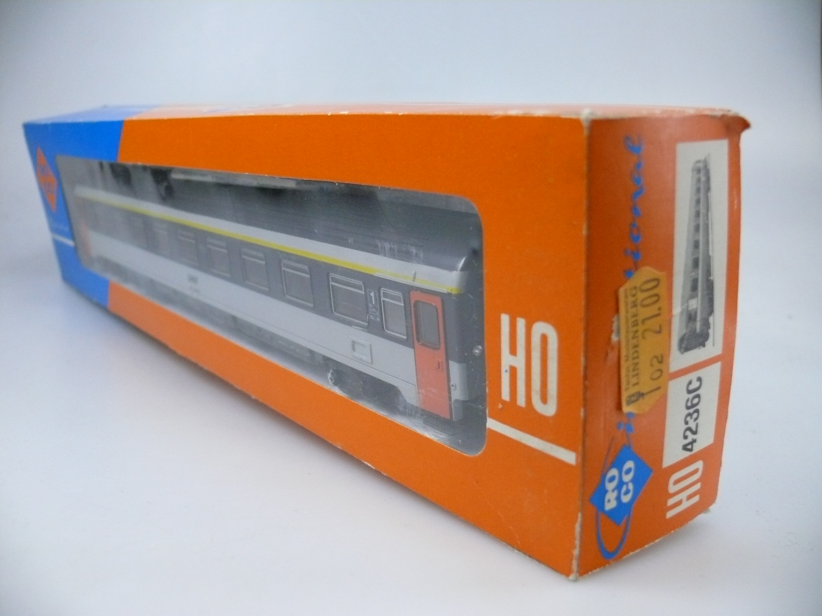 H0 4236C Roco Eurofima SNCF 1.Kl., TOP/OVP - gearontologist