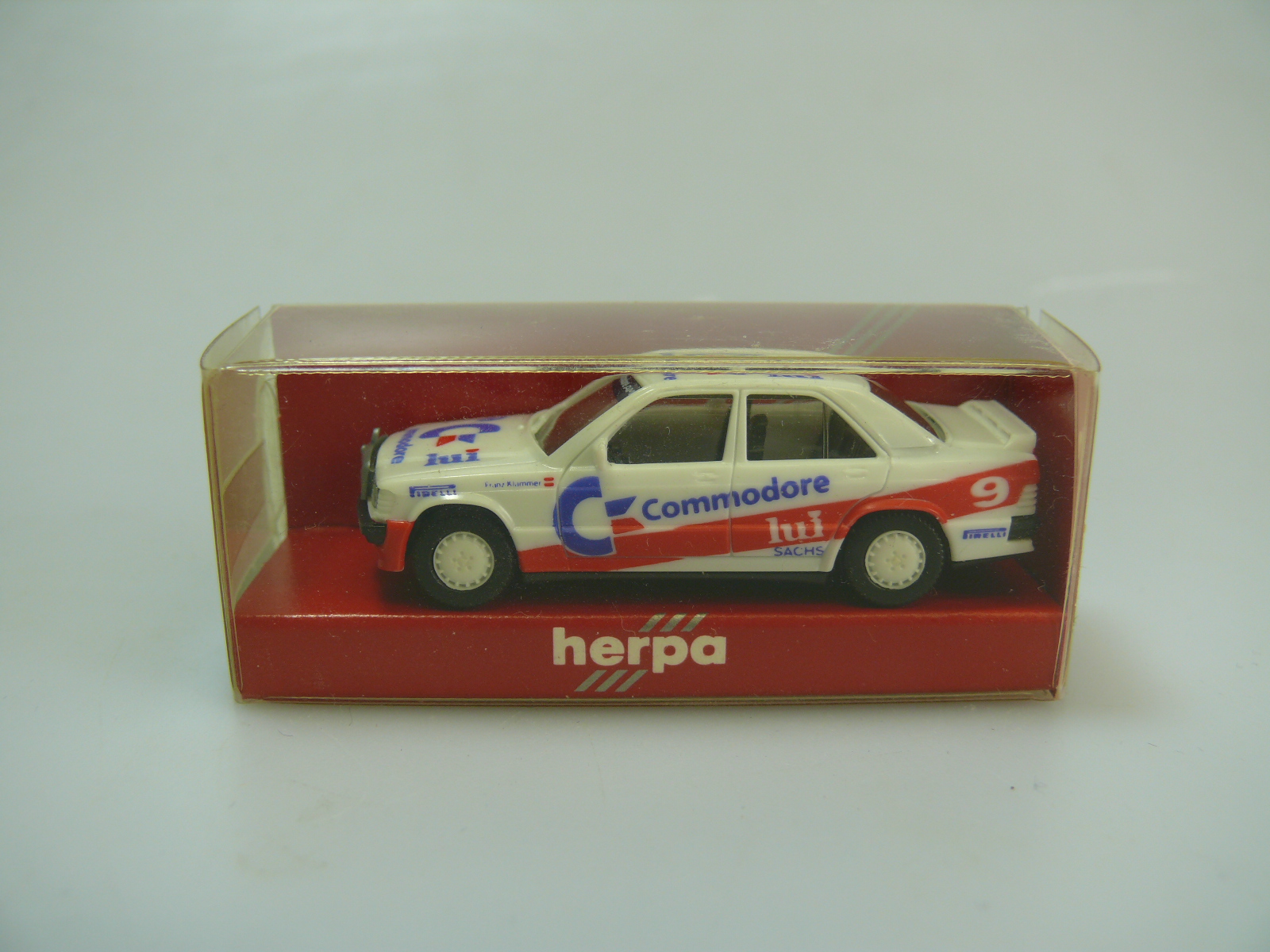 1:87 Herpa MB 190 RALLYE DTM COMMODORE/LUI/PIRELLI - neu - gearontologist