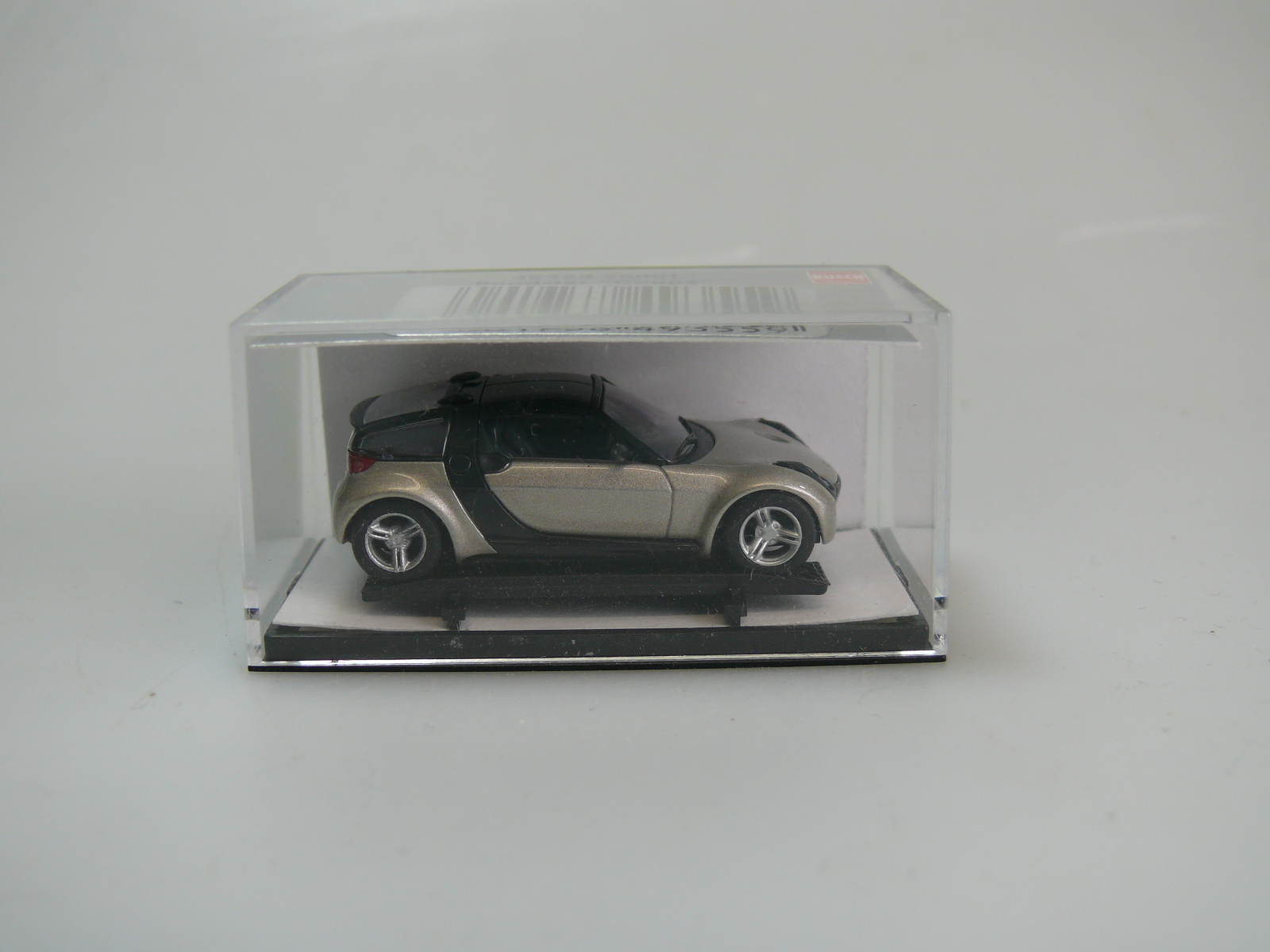 H0 Busch 49355 Smart Roadster Coupe 'Silbergrau' - neu - gearontologist