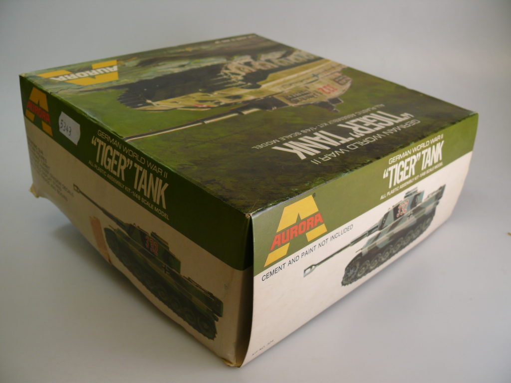 Vintage Aurora 1:48 'TIGER TANK' – ovp - gearontologist