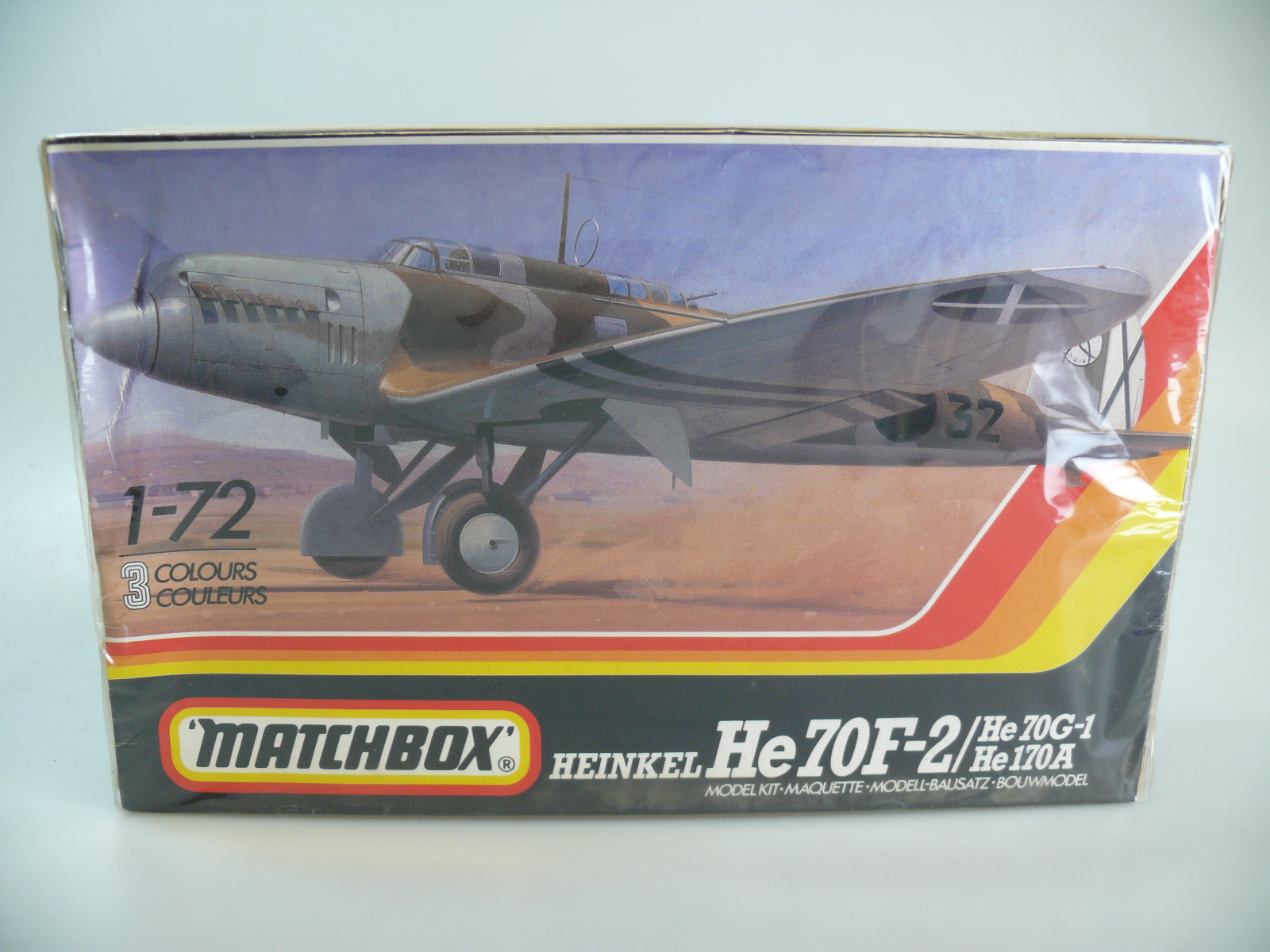 PK-132 Matchbox 1:72 Heinkel HE 70F-2 – neu/ovp – gearontologist