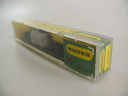 Spur N Minitrix 3298 TIEFLADEWAGEN MIT TRAFO 'TRAFO-UNION' - TOP, ovp ...